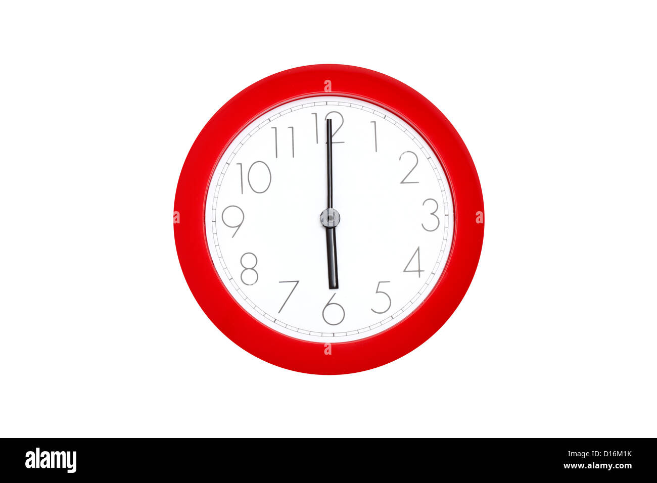 6pm clock Banque de photographies et d’images à haute résolution - Alamy