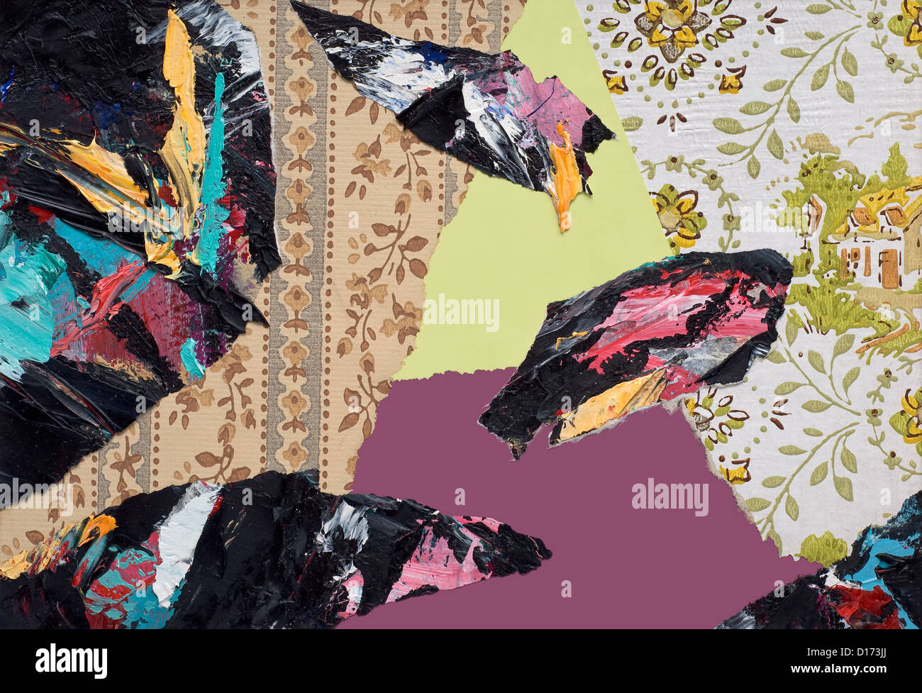 Collage de papel Banque de photographies et d’images à haute résolution ...