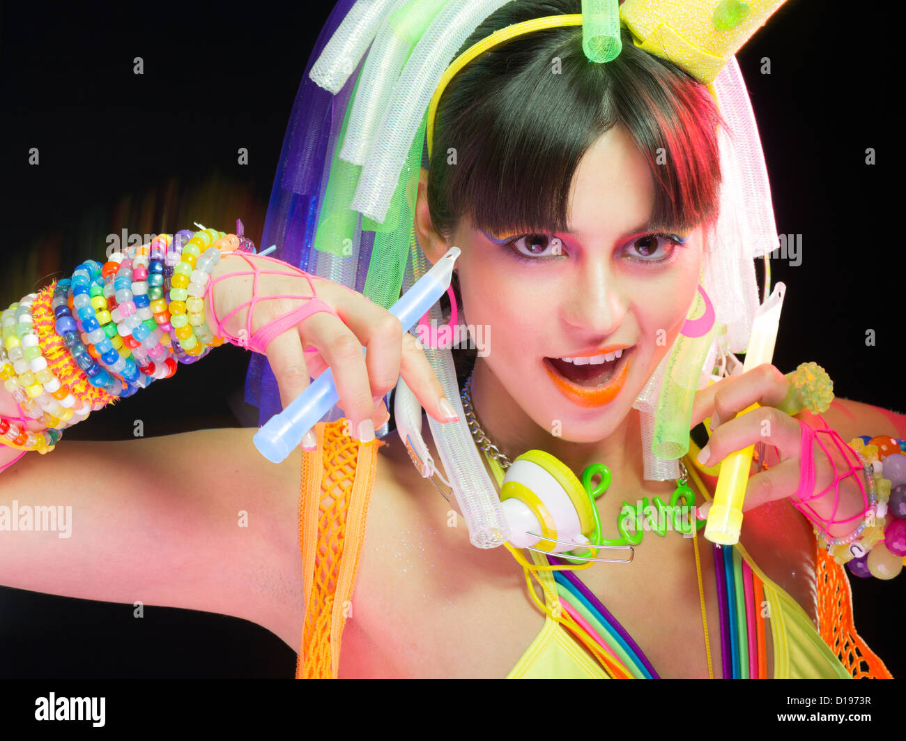 Clubber de nuit Banque de photographies et d’images à haute résolution ...