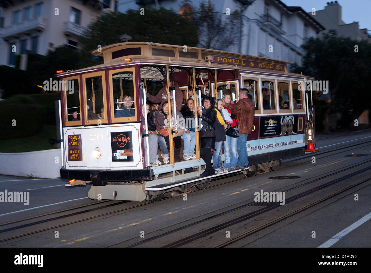 San francisco cablecar Banque de photographies et d’images à haute ...