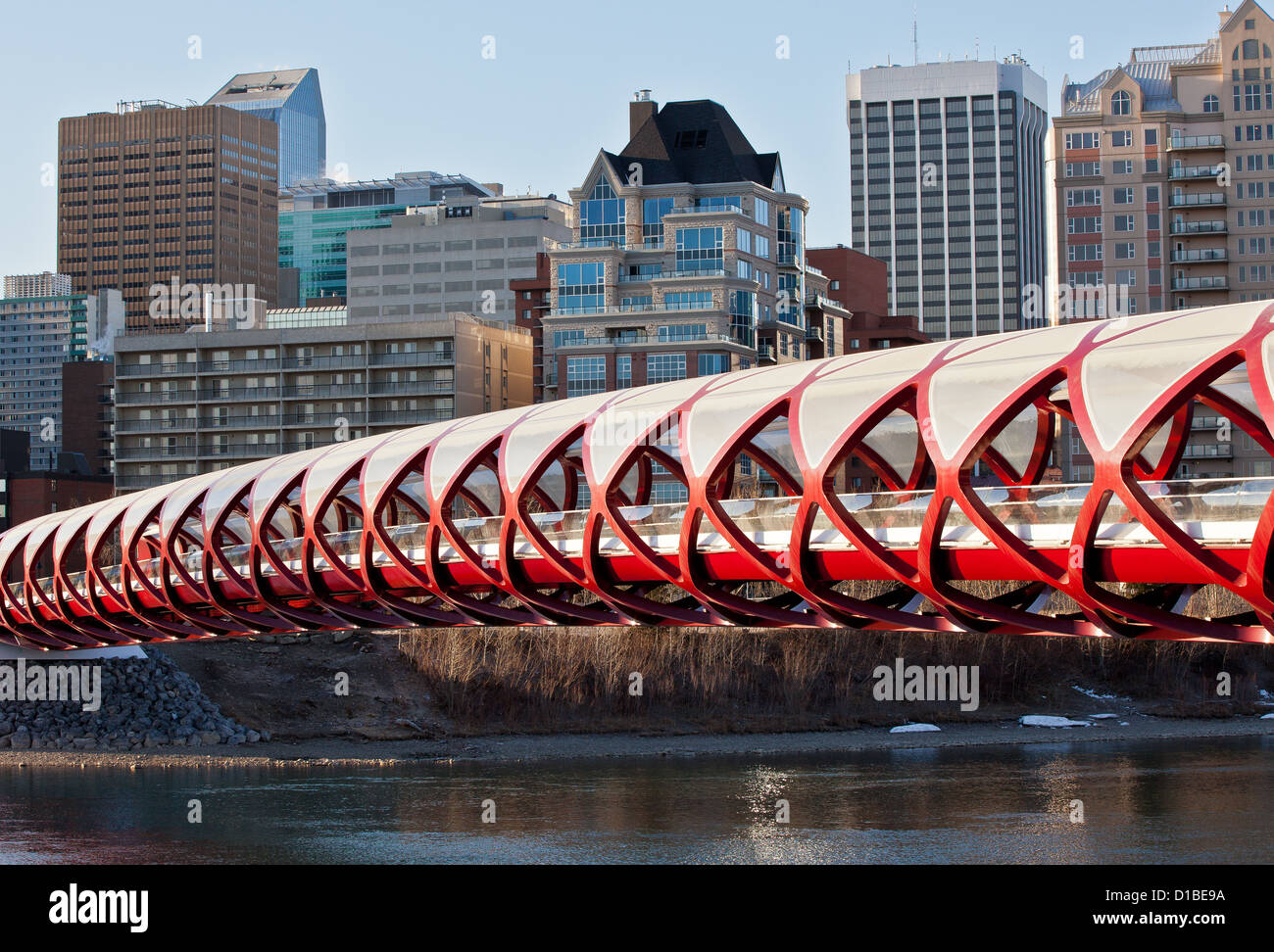 Peace bridge calgary santiago calatrava Banque de photographies et d ...