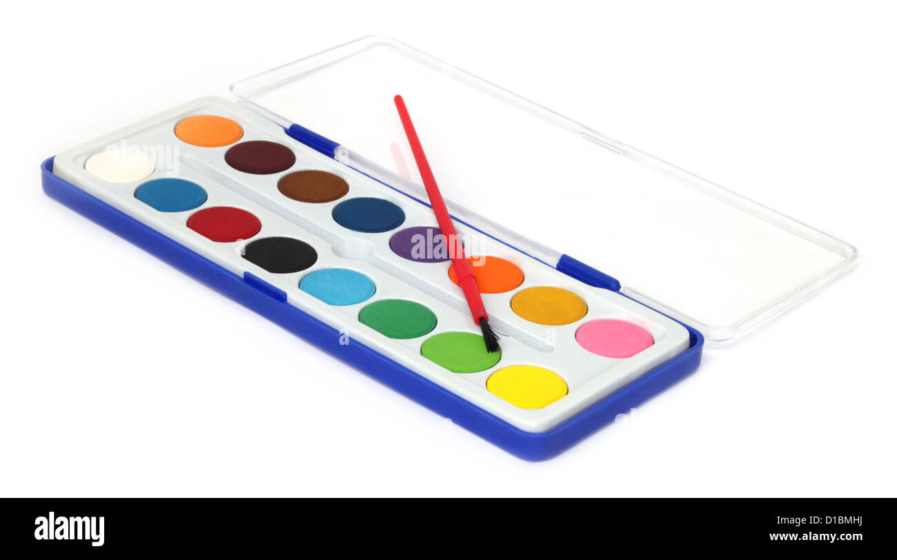 Paleta de colores de contraste Banque d'images détourées - Alamy