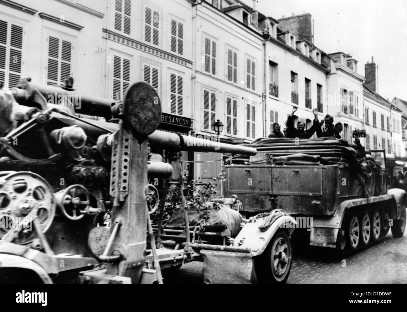 German Occupation France 1940 Banque d'image et photos - Alamy