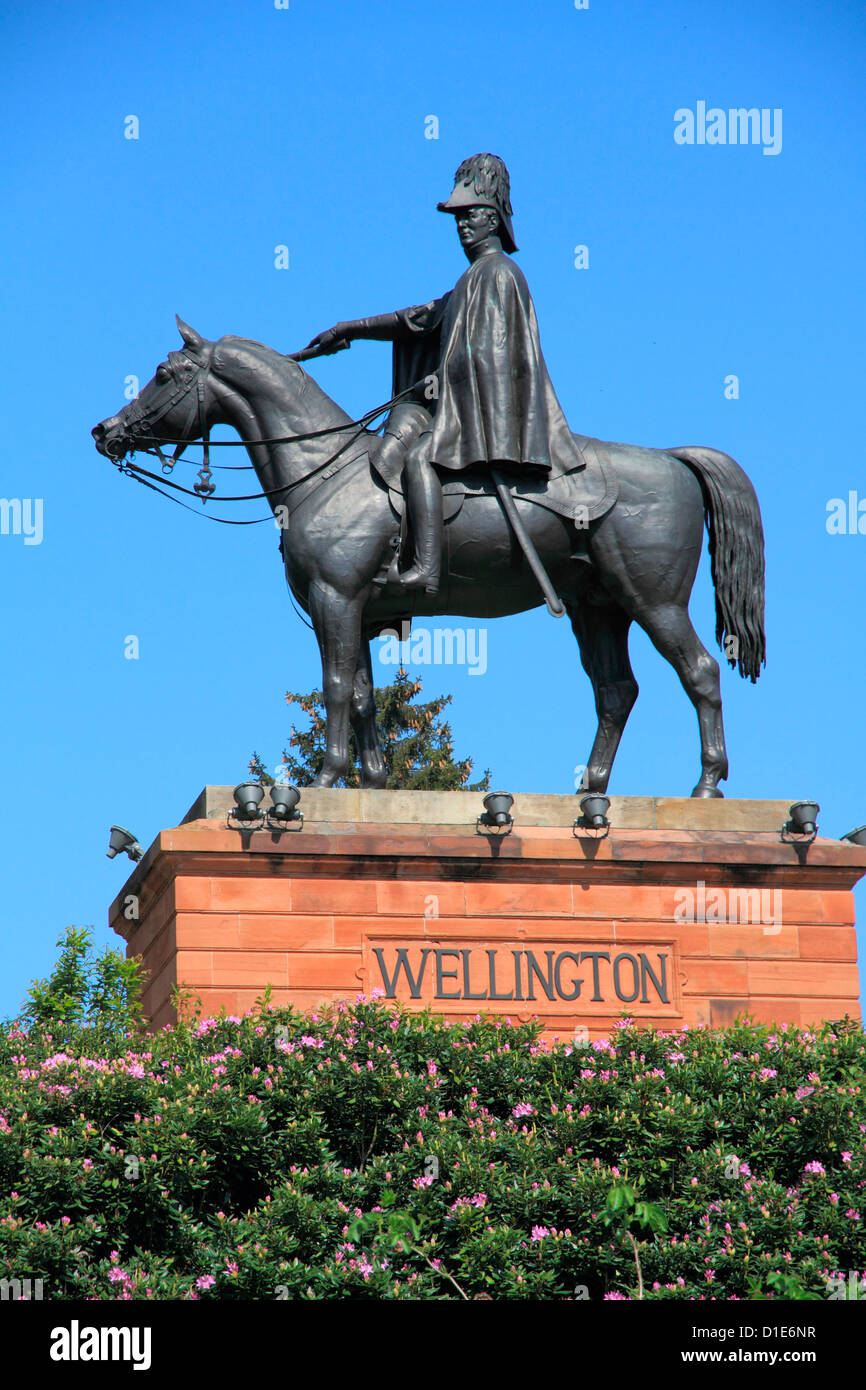 Statue Wellington Banque d'image et photos - Alamy