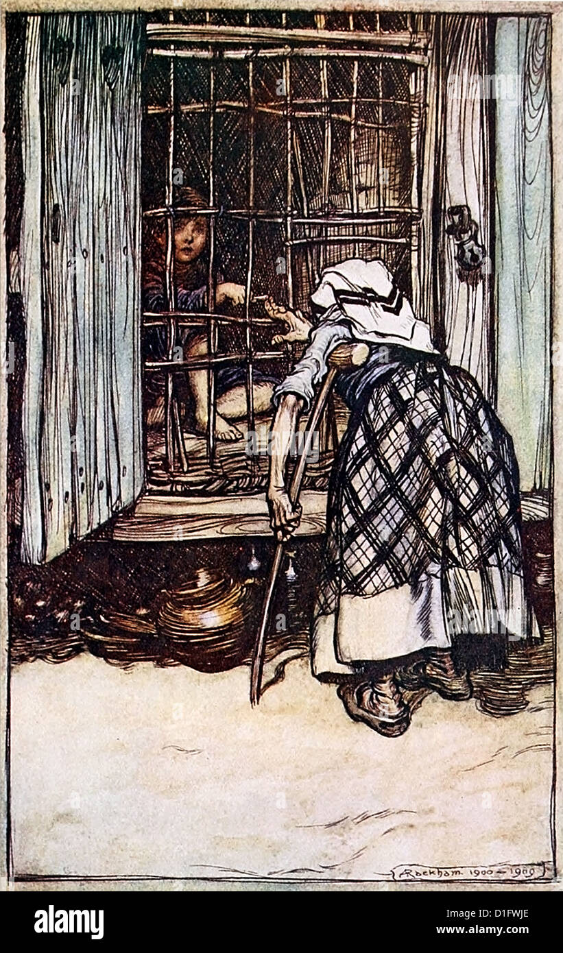 Hansel et gretel sorcière Banque de photographies et d’images à haute ...