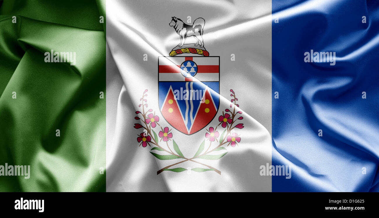 Drapeau du territoire du yukon Banque de photographies et d’images à ...