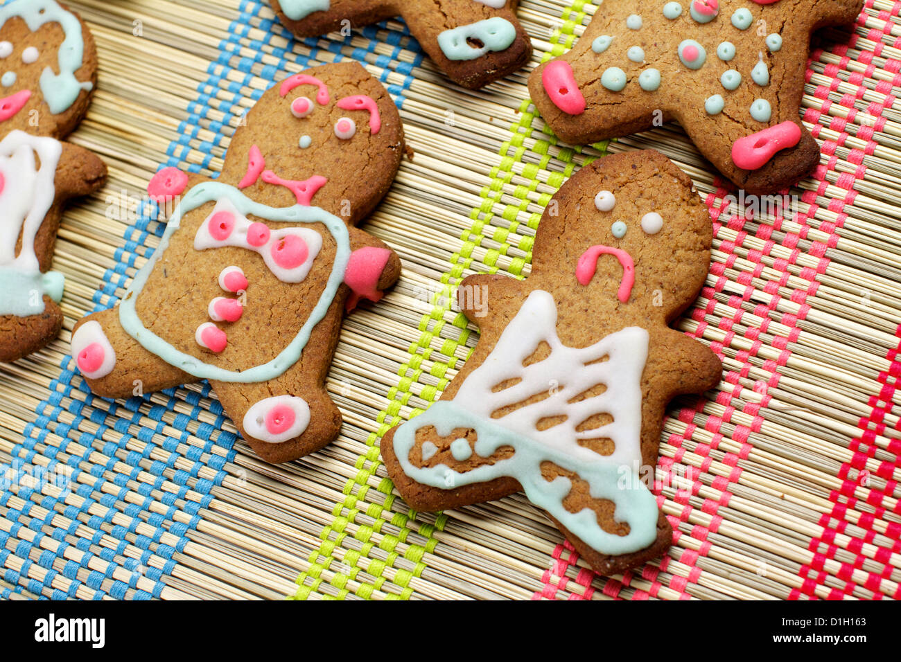 The gingerbread man Banque de photographies et d’images à haute ...