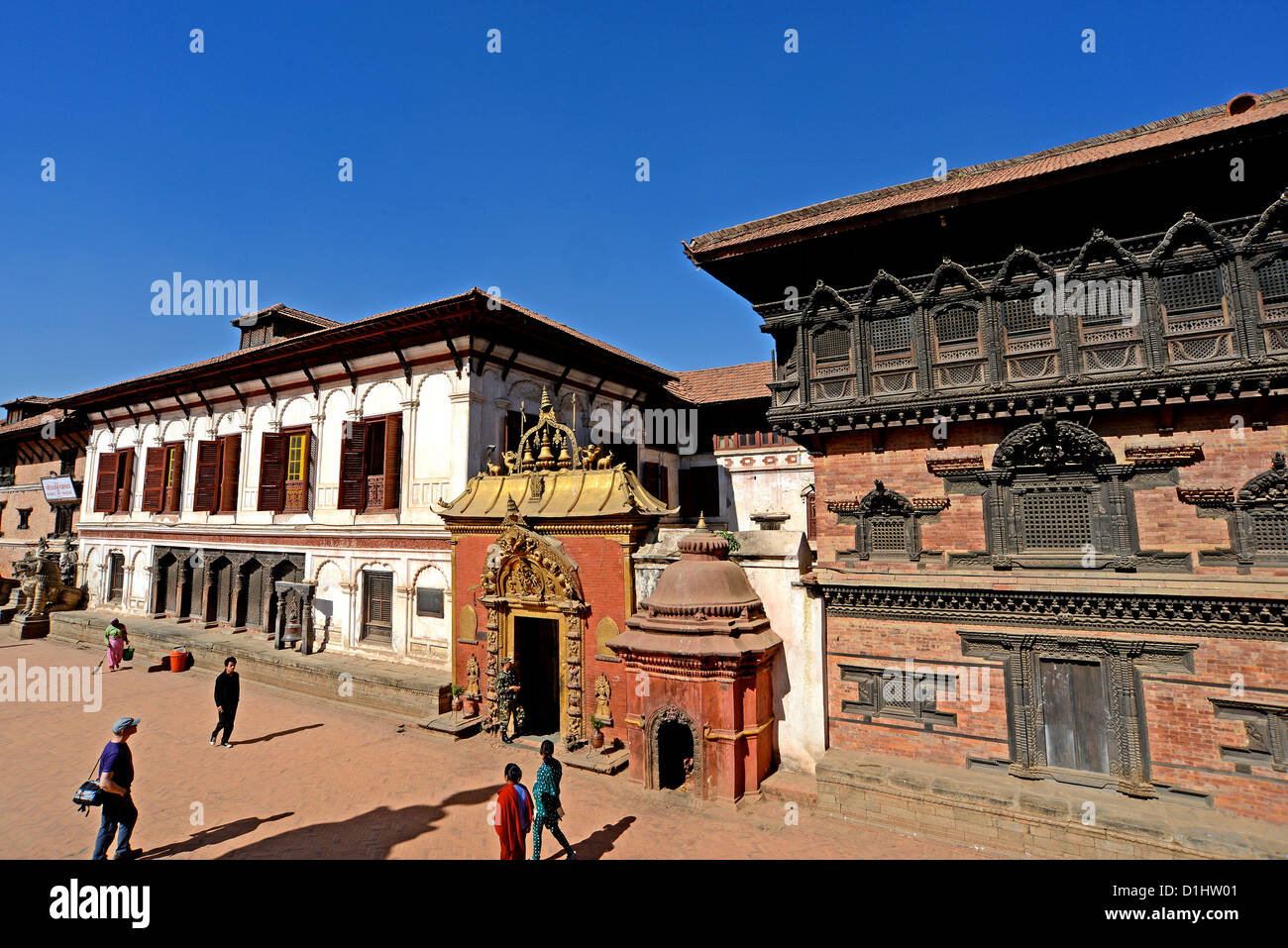 Bhaktapur royal palace Banque de photographies et d’images à haute ...