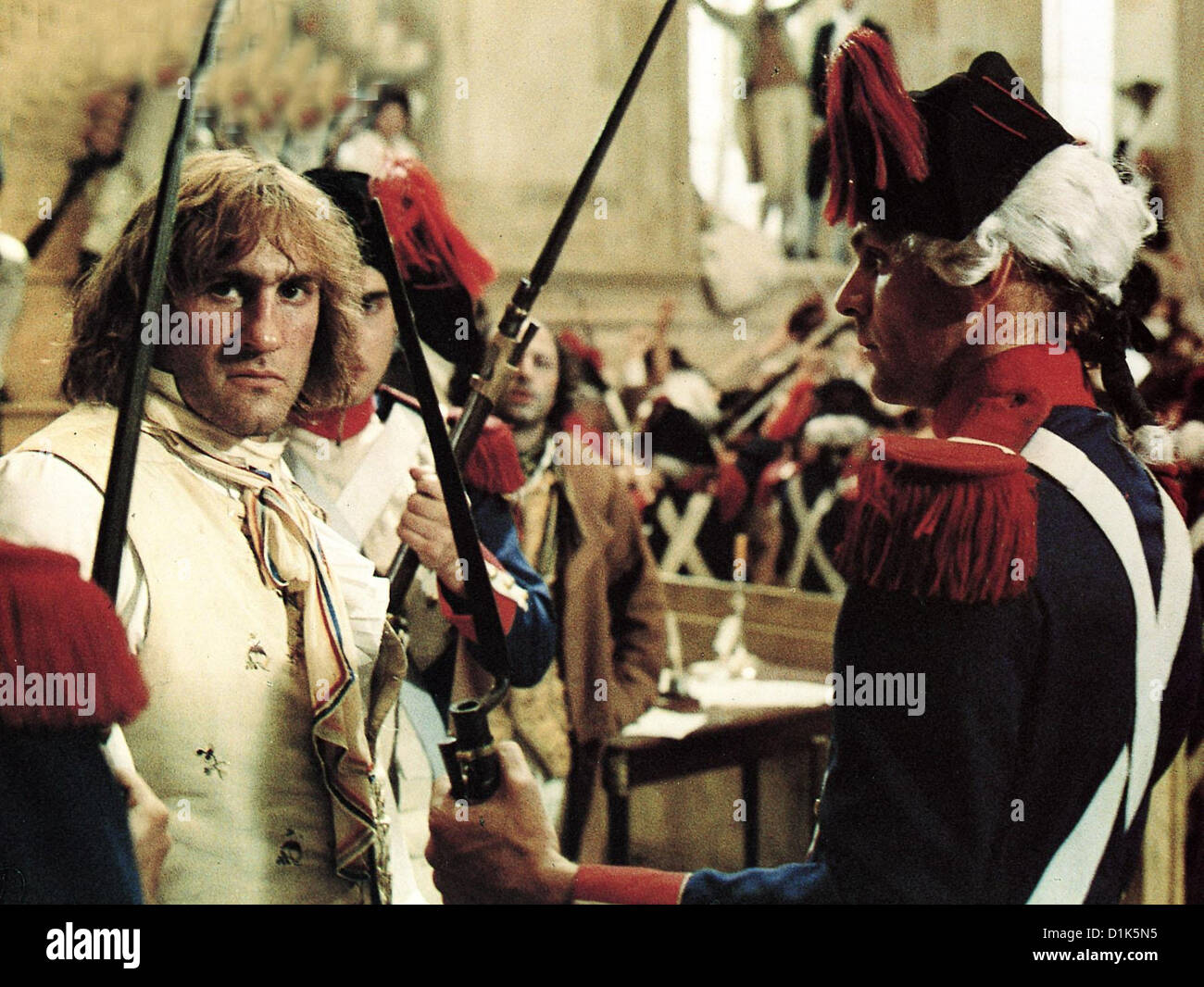 Danton Danton Danton Gérard Depardieu (Gérard Depardieu) gefangen wird ...