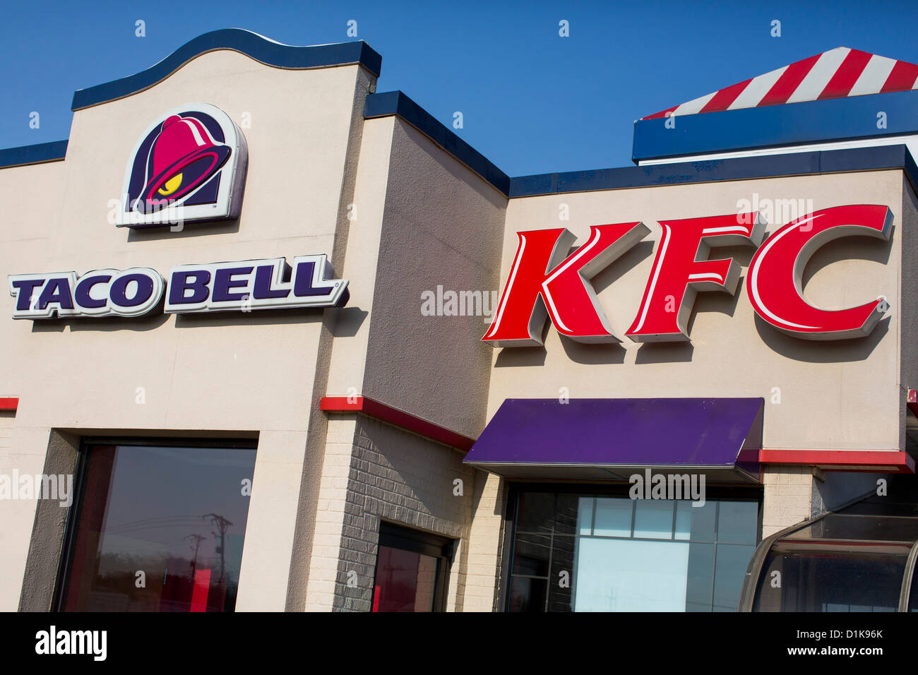 Kfc taco bell Banque de photographies et d’images à haute résolution - Alamy