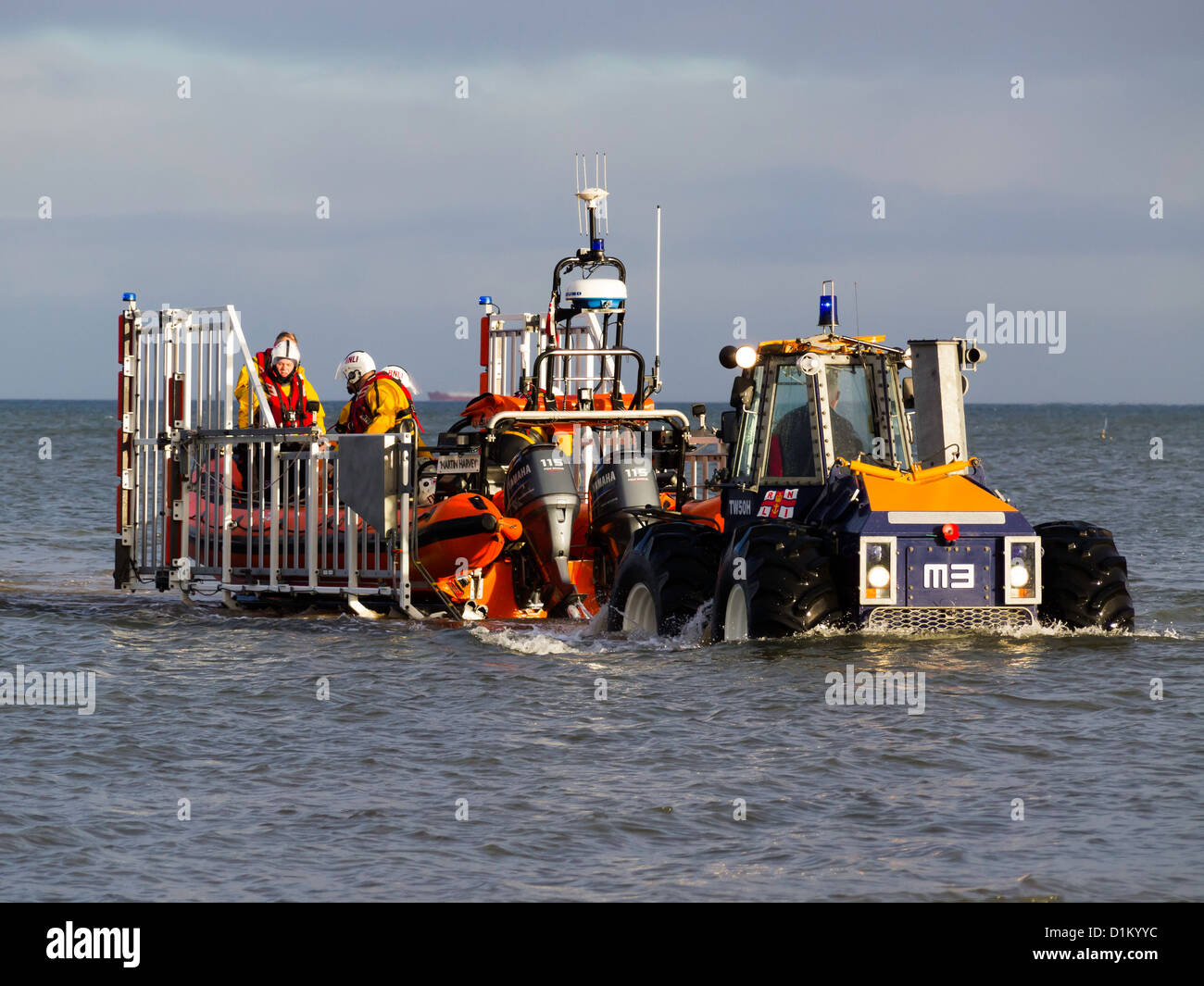 La RNLI lifeboat côtière Redcar type IB1 du nom de Martin Harvey qui ...