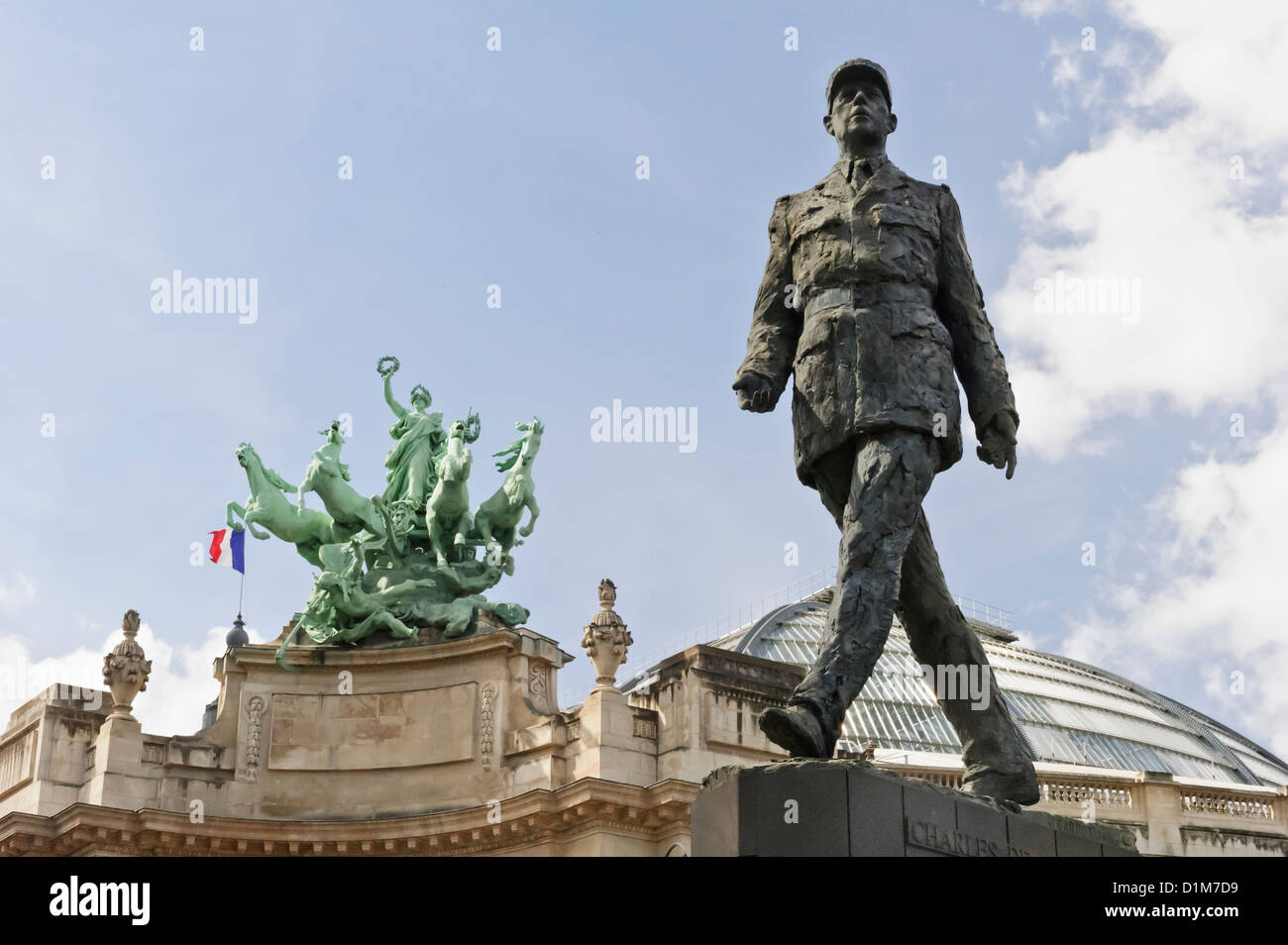 Statue General Charles De Gaulle Banque De Photographies Et Dimages à