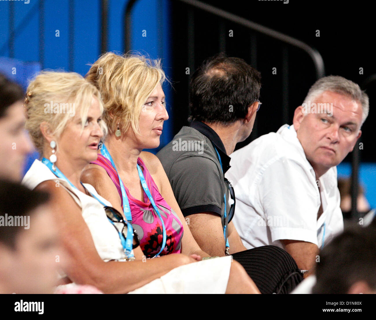 Novak djokovic and dijana djokovic Banque de photographies et d’images à haute résolution - Alamy