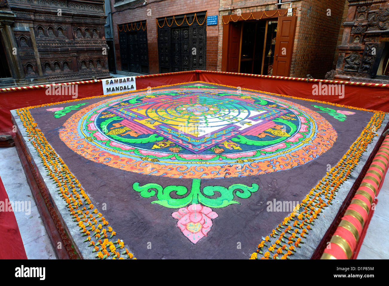 Nepal mandala Banque de photographies et d’images à haute résolution ...