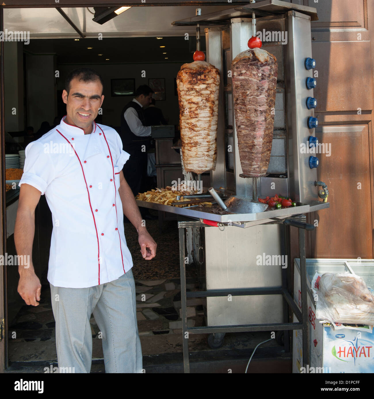 Chawarma de dinde Banque de photographies et d’images à haute ...