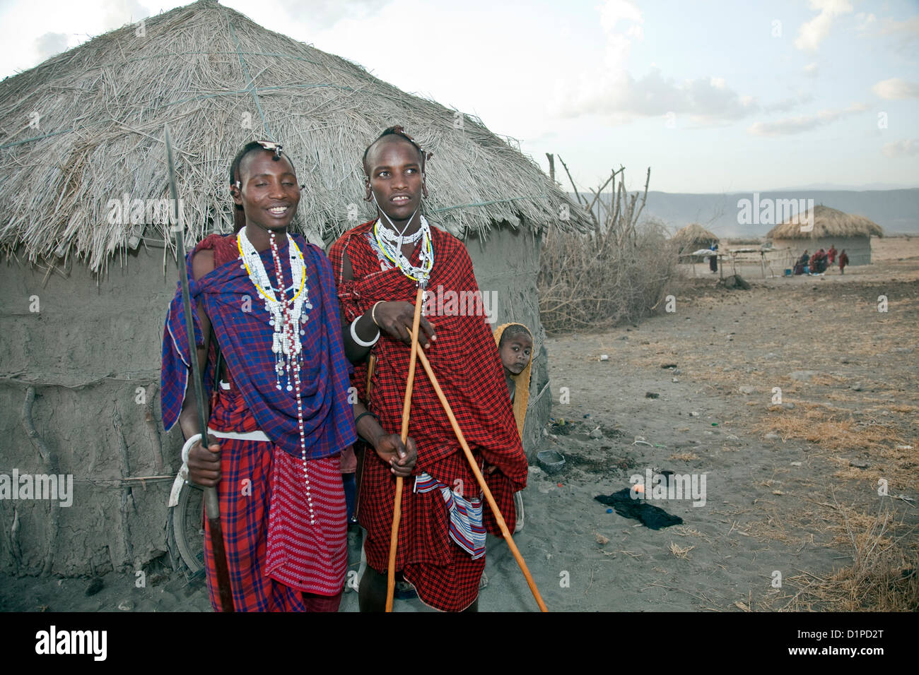 Hommes masai Banque de photographies et d’images à haute résolution - Alamy