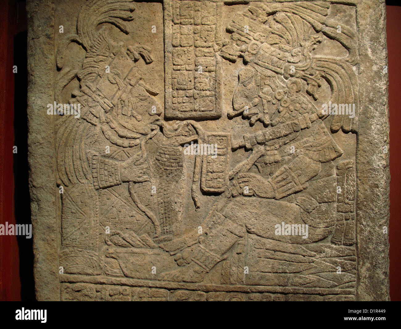 Écriture aztèque Banque d'image et photos - Alamy