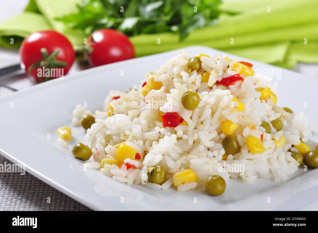 Pois rouges Banque de photographies et d’images à haute résolution - Alamy