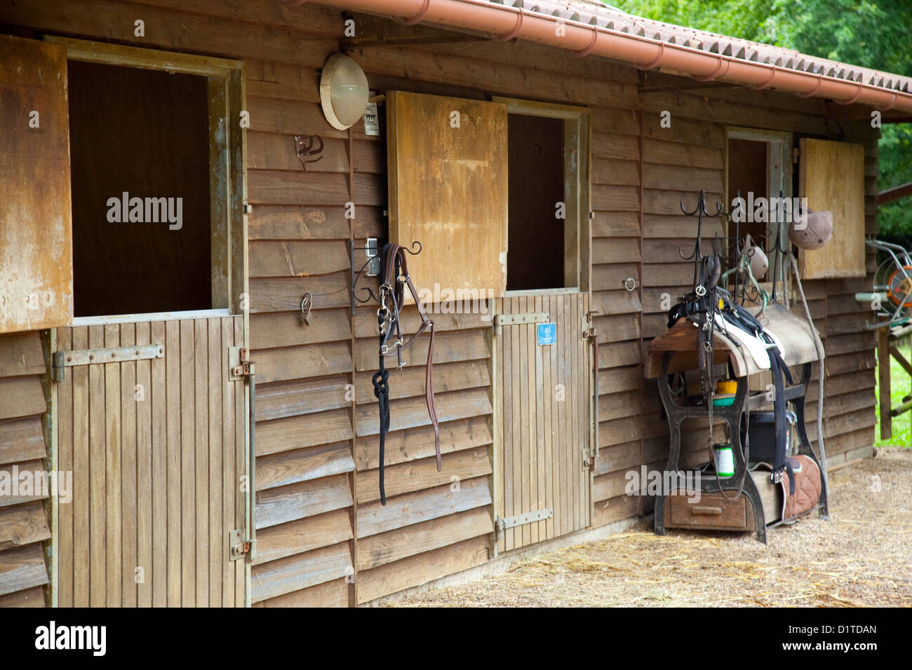 Cheval de stabulation Banque de photographies et d’images à haute ...