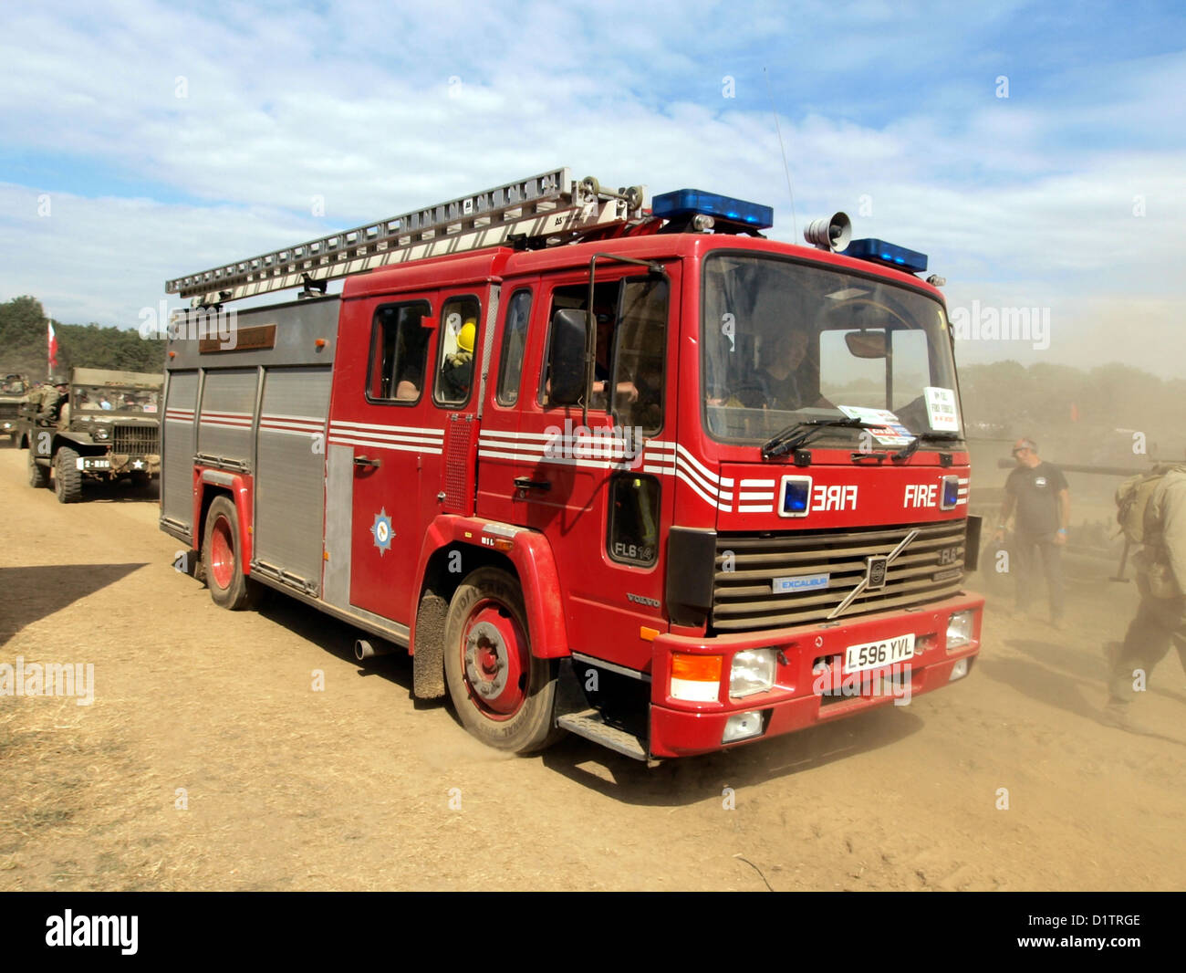 Volvo fire engine Banque de photographies et d’images à haute ...