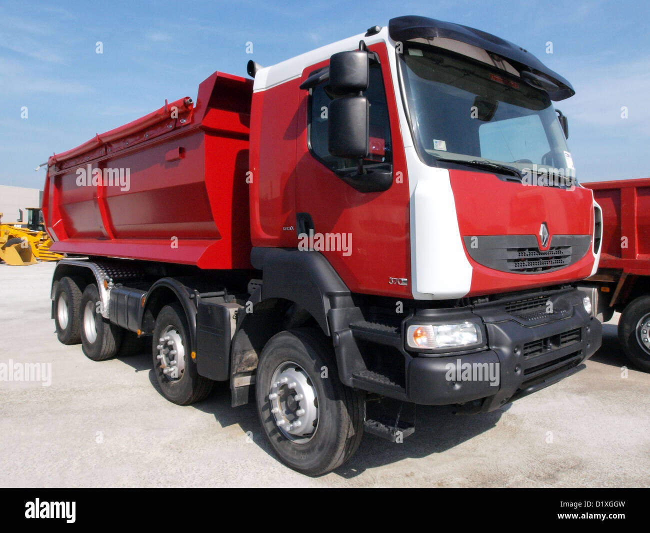 Camion renault rouge Banque de photographies et d’images à haute ...