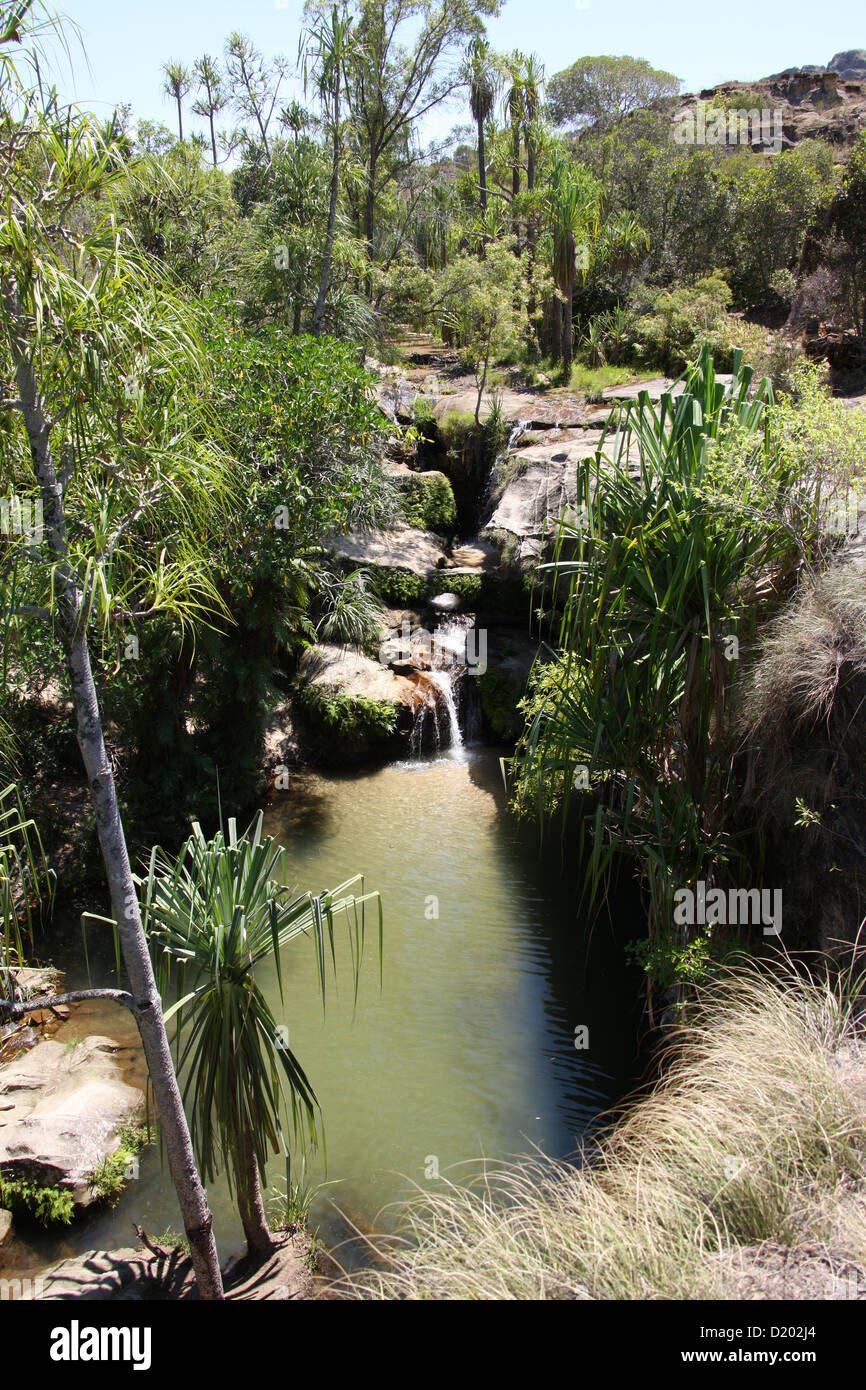 L'Isalo Oasis 'Piscine Naturelle', Parc National d'Isalo, Madagascar ...