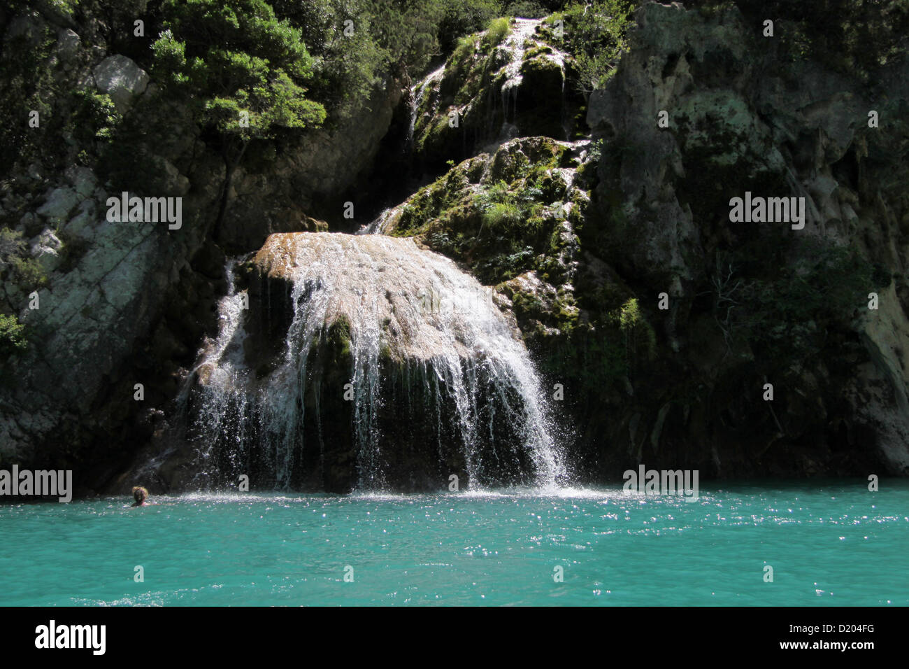 Les gorges du Verdon au Lac de Sainte-Croix, à Aiguines, Provence ...
