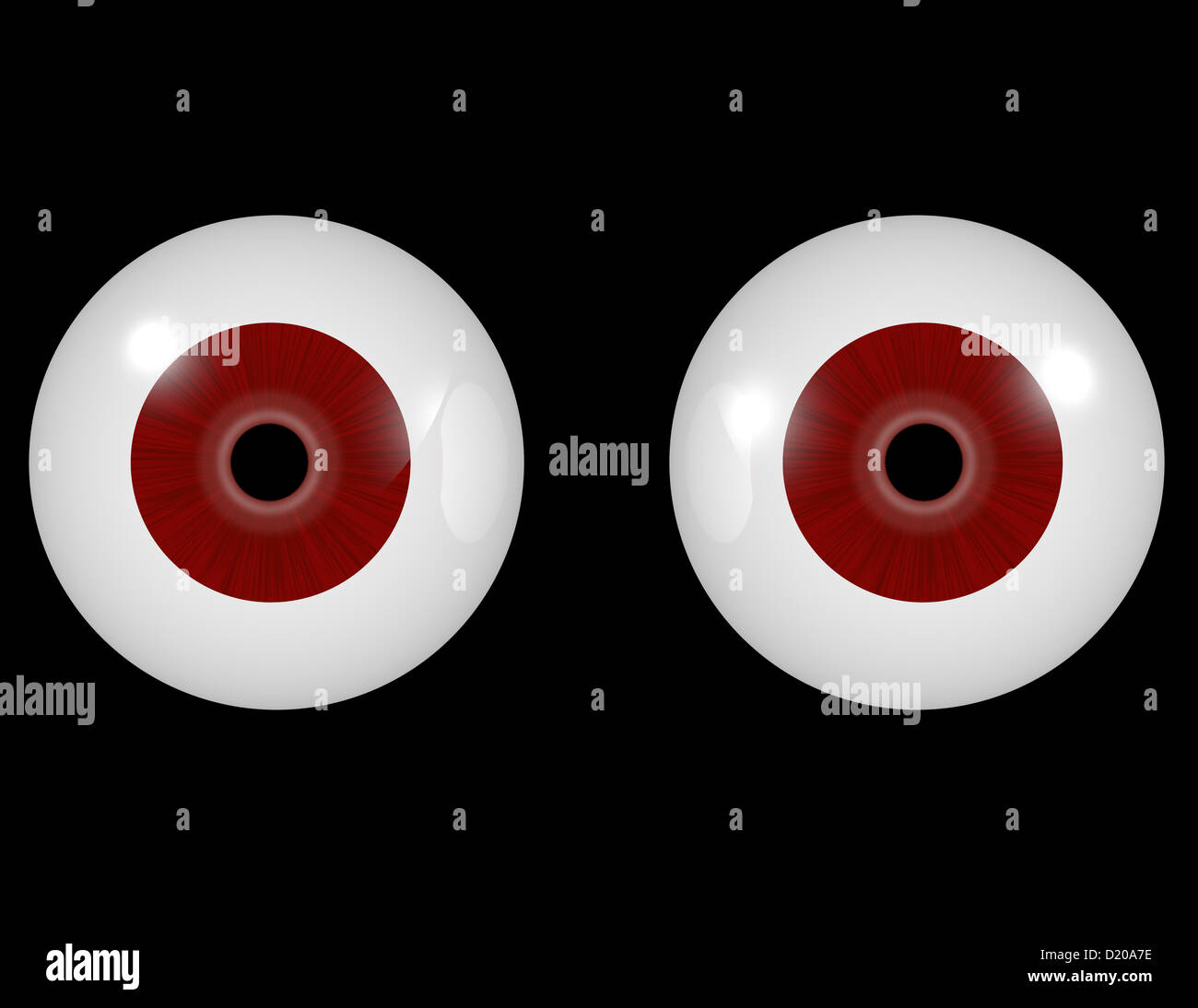 Une paire d'yeux Banque de photographies et d’images à haute résolution ...