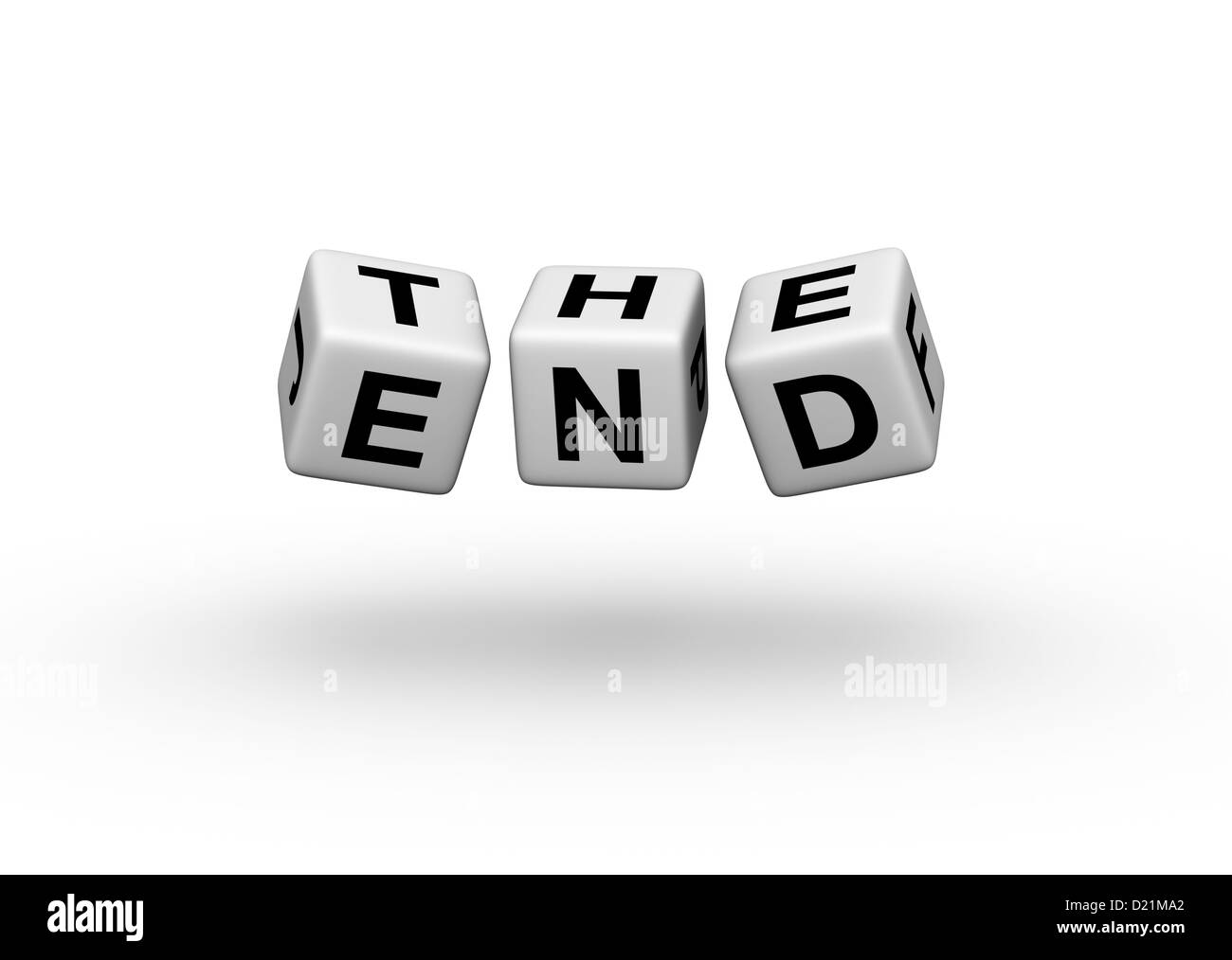 Final word Banque d'images noir et blanc - Alamy