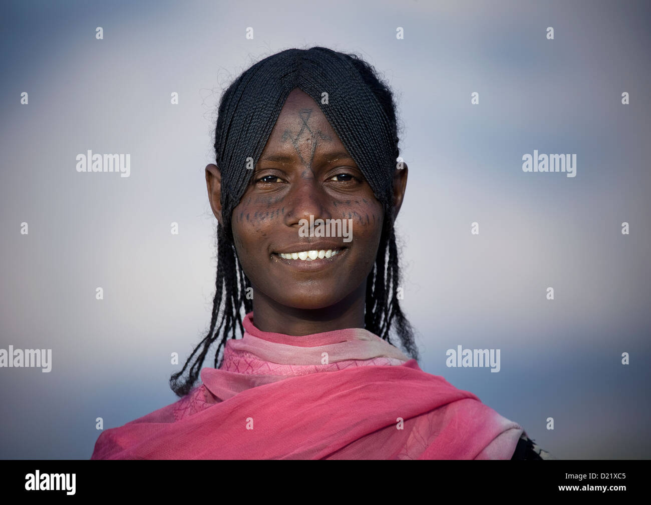 Portrait Afar Tribe Women Afar Banque De Photographies Et Dimages à