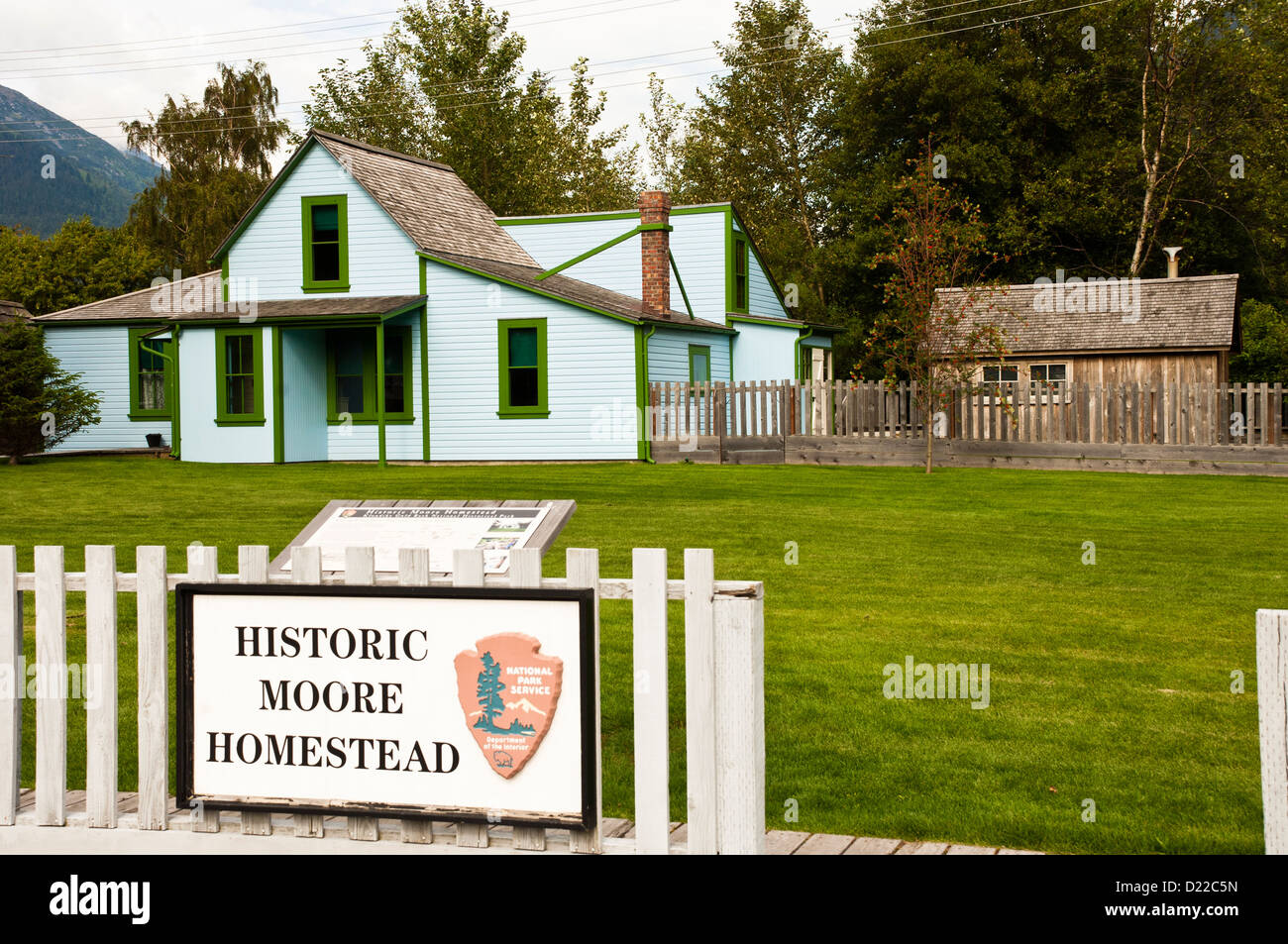 Historic moore homestead Banque de photographies et d’images à haute ...