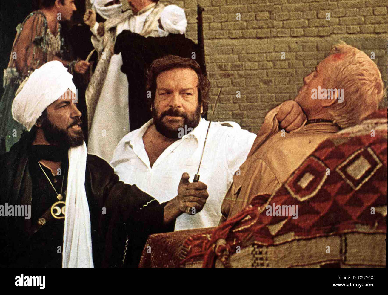 Plattfuss suis néant Piedone D'egitto Bud Spencer Le Commissaire Rizzo ...