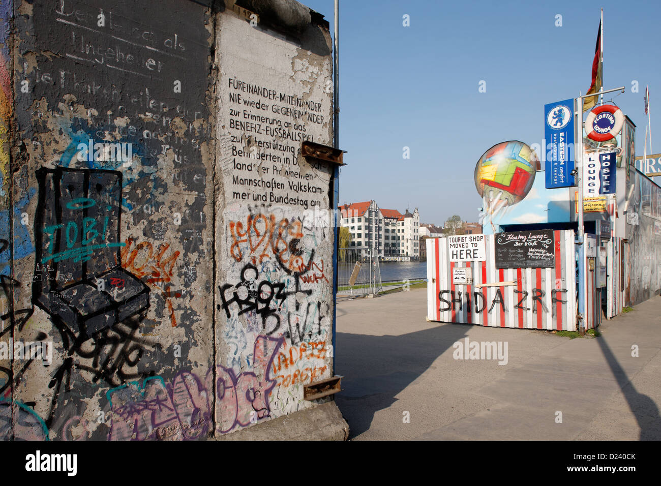 Segment de mur berlin mur Banque de photographies et d’images à haute ...