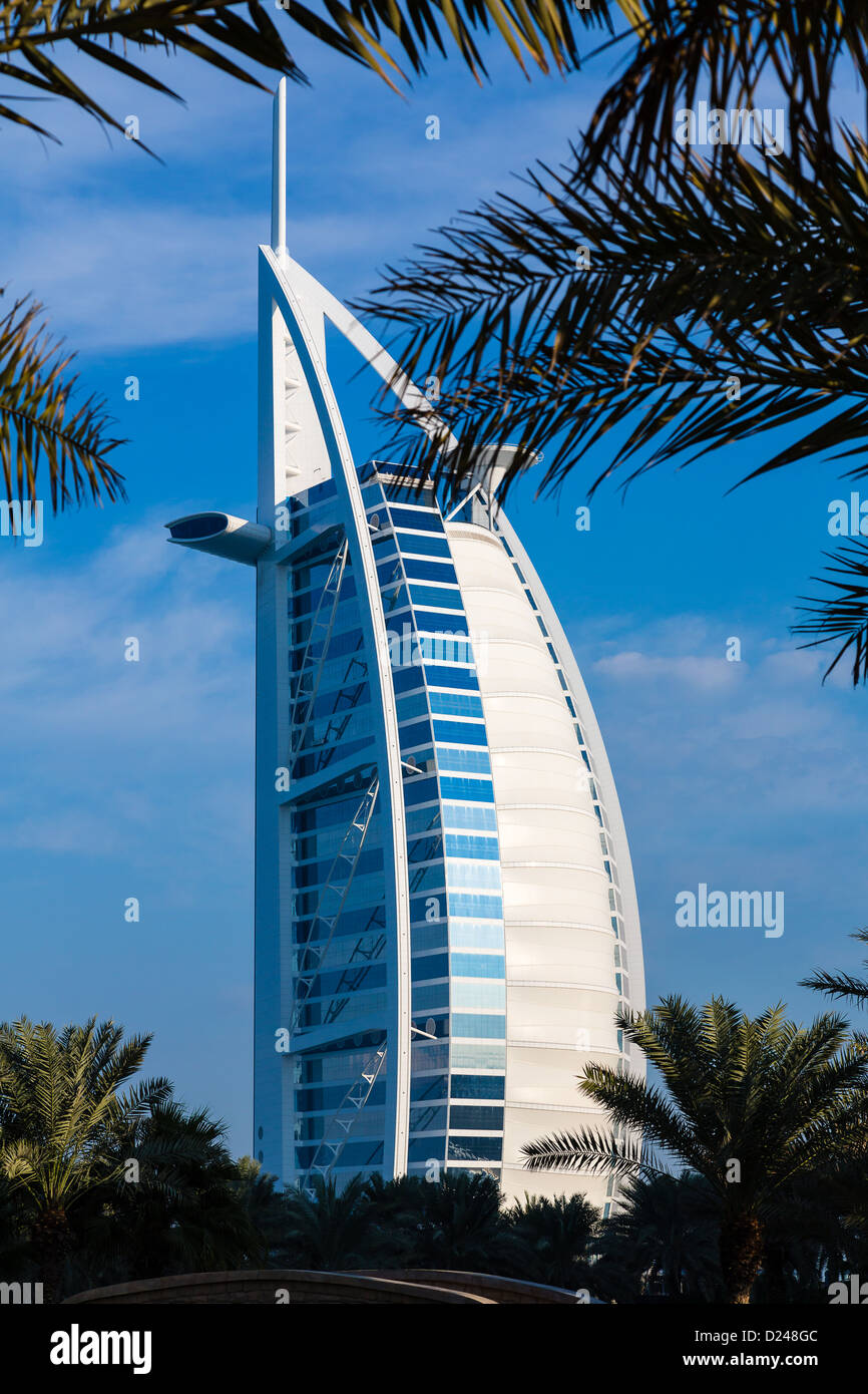 Burj al Arab 7 étoiles de luxe à Dubaï Photo Stock - Alamy