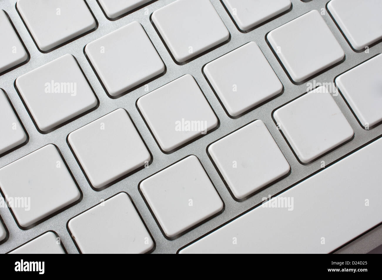 Clavier Blanc Vierge Banque d'image et photos - Alamy