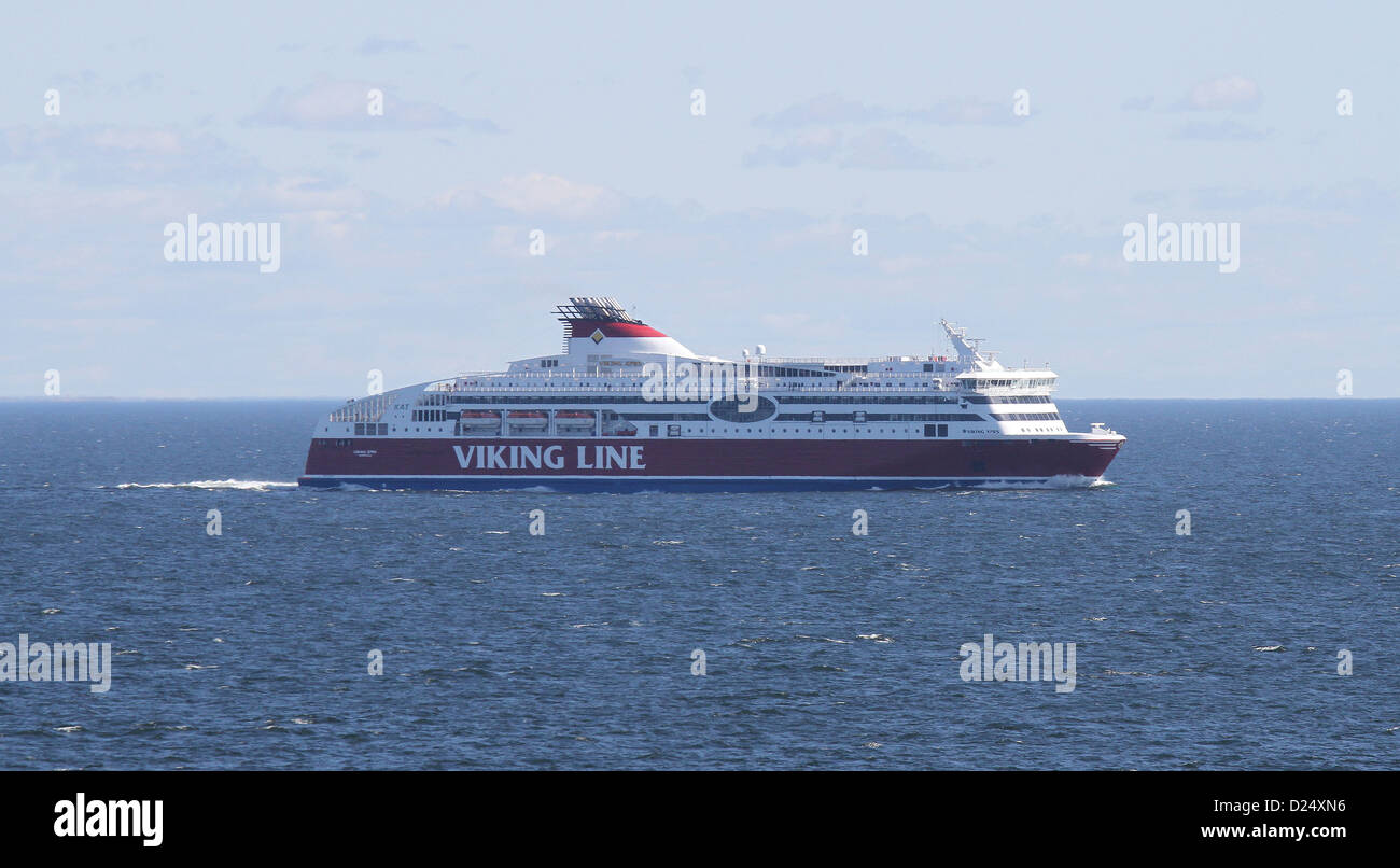Ligne viking ferry traversant la baltique Banque de photographies et d ...