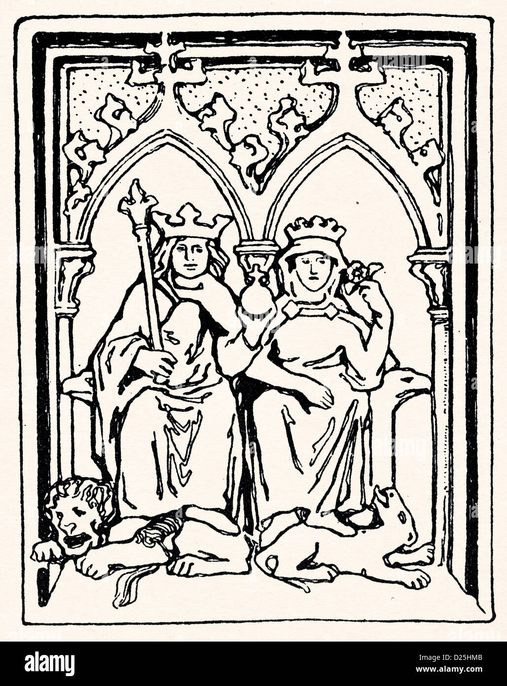 Reine du roi arthur Banque de photographies et d’images à haute ...