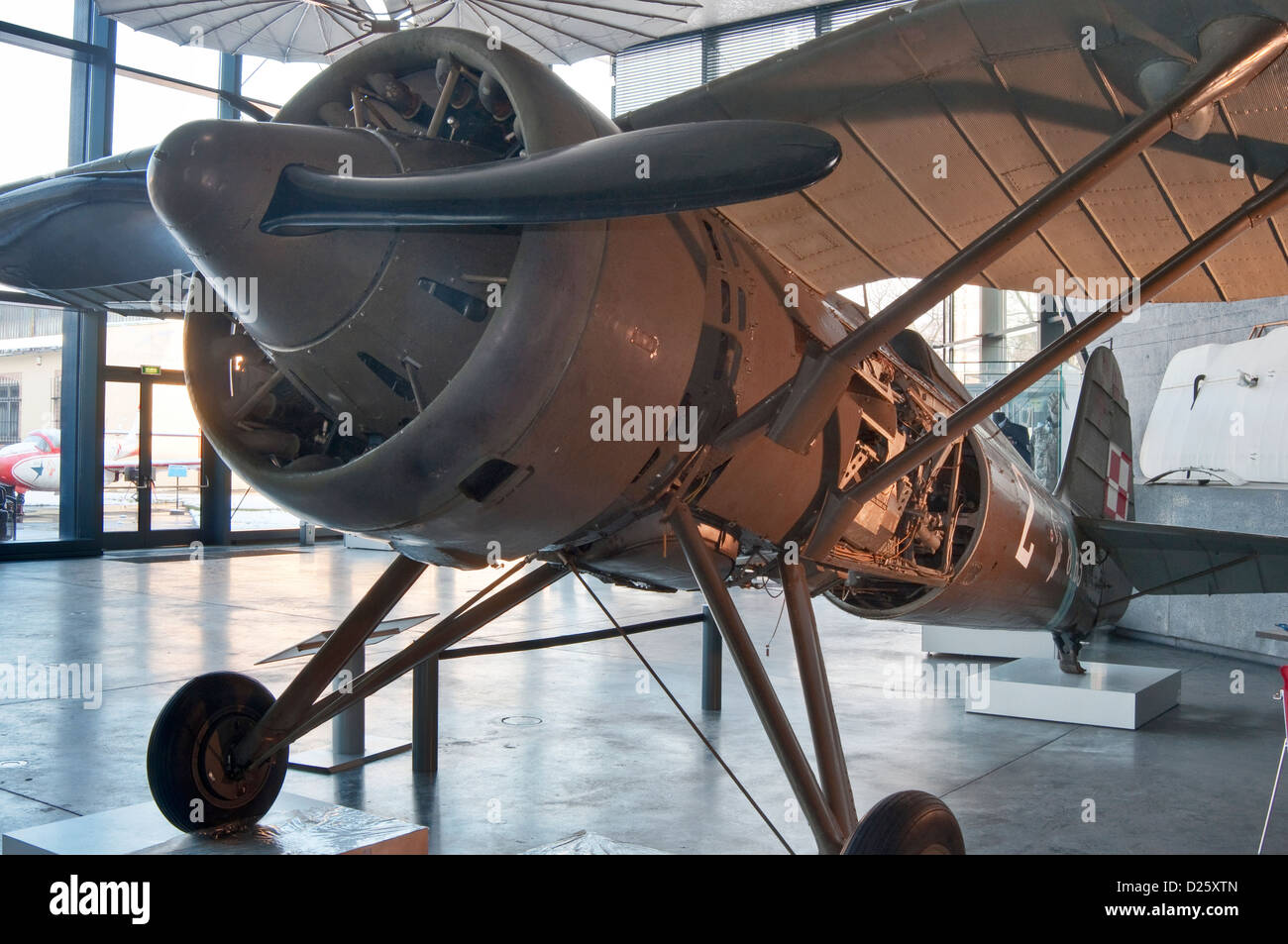 Avion de chasse polonais Banque de photographies et d’images à haute ...