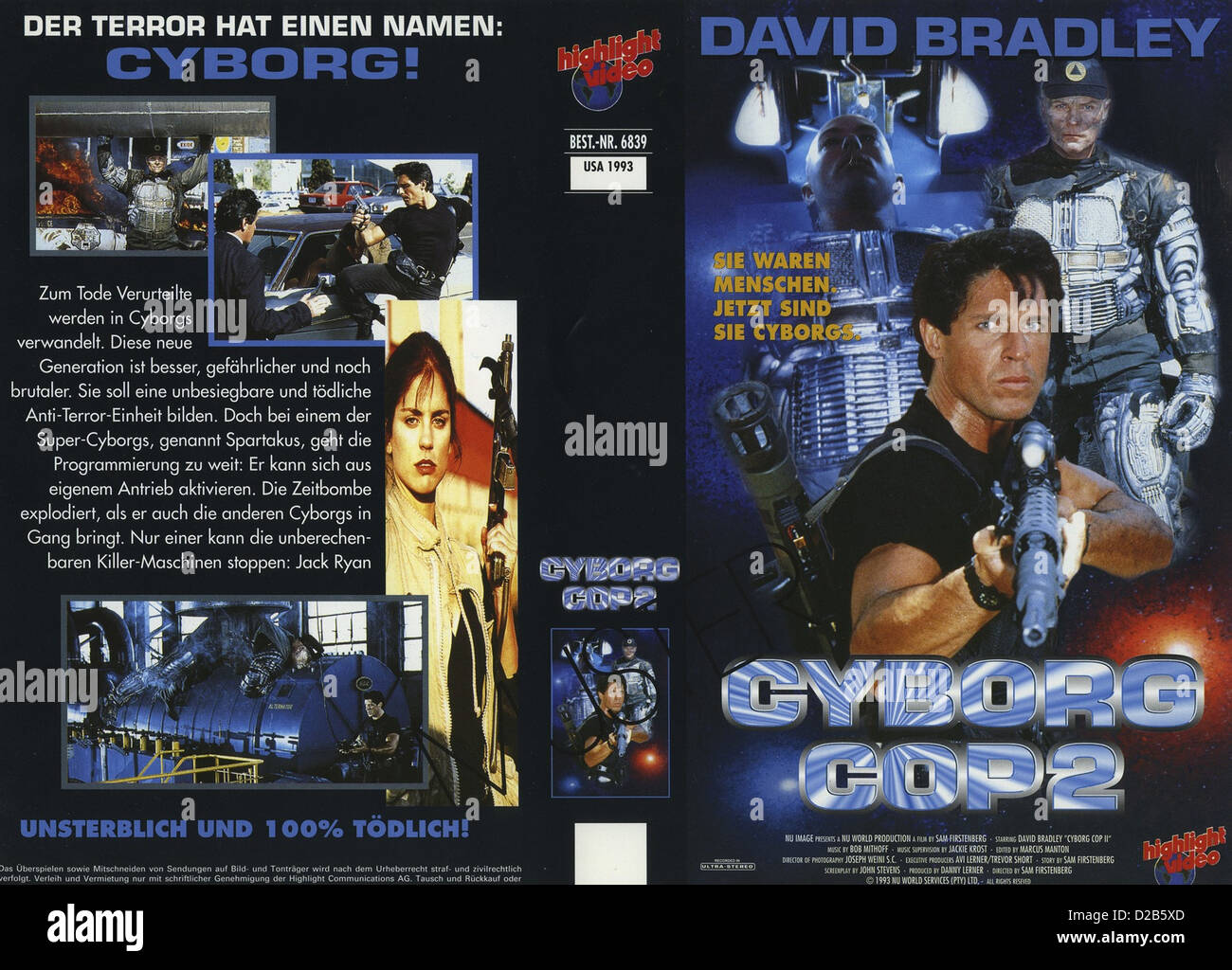 Cyborg cop movie Banque de photographies et d’images à haute résolution ...