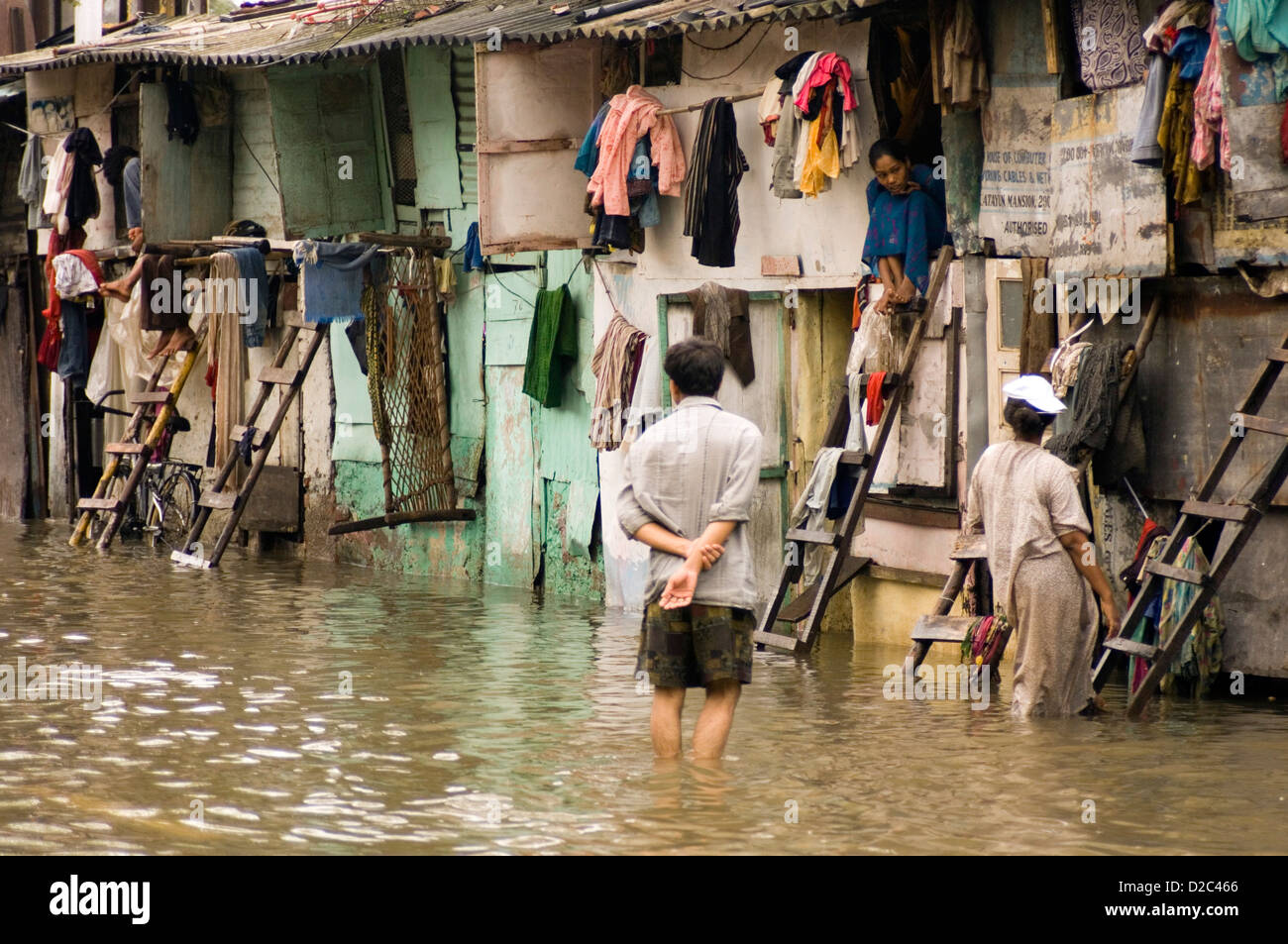 Mousson, Pluie de record mondial à Bombay, aujourd'hui Mumbai ...