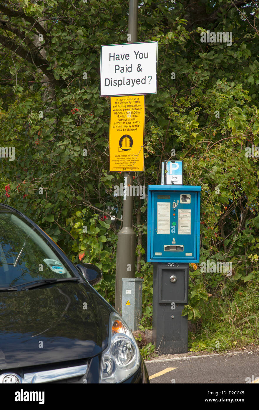 Pay and display machine Banque de photographies et d’images à haute ...
