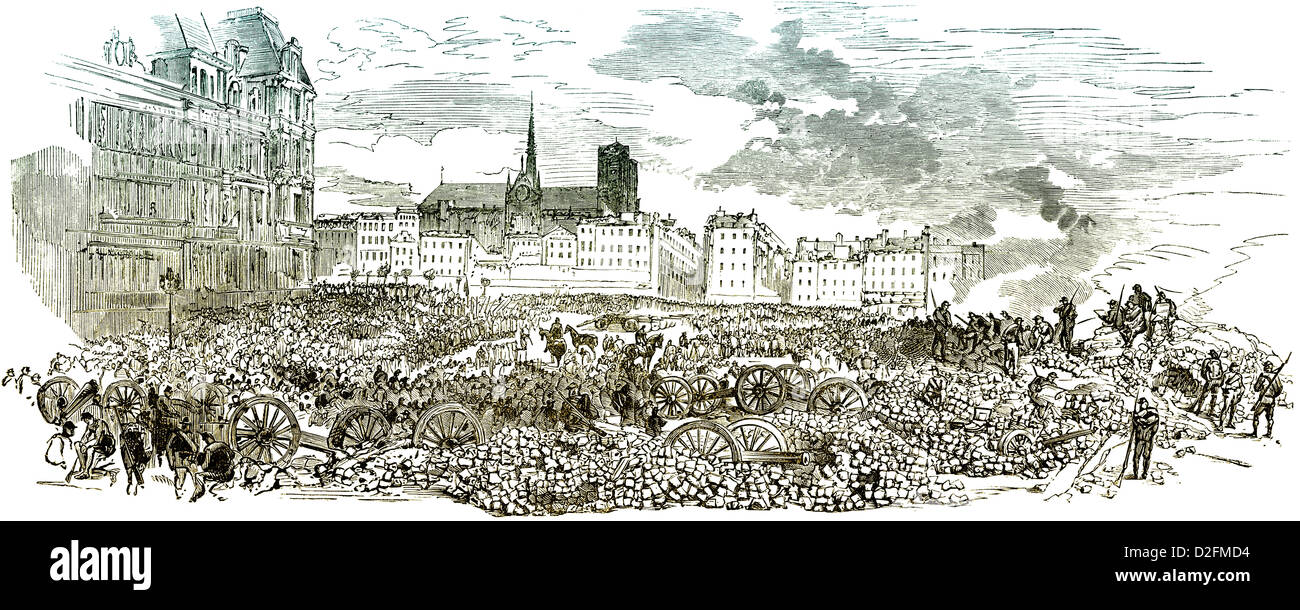 Proclamation of the paris commune Banque de photographies et d’images à ...