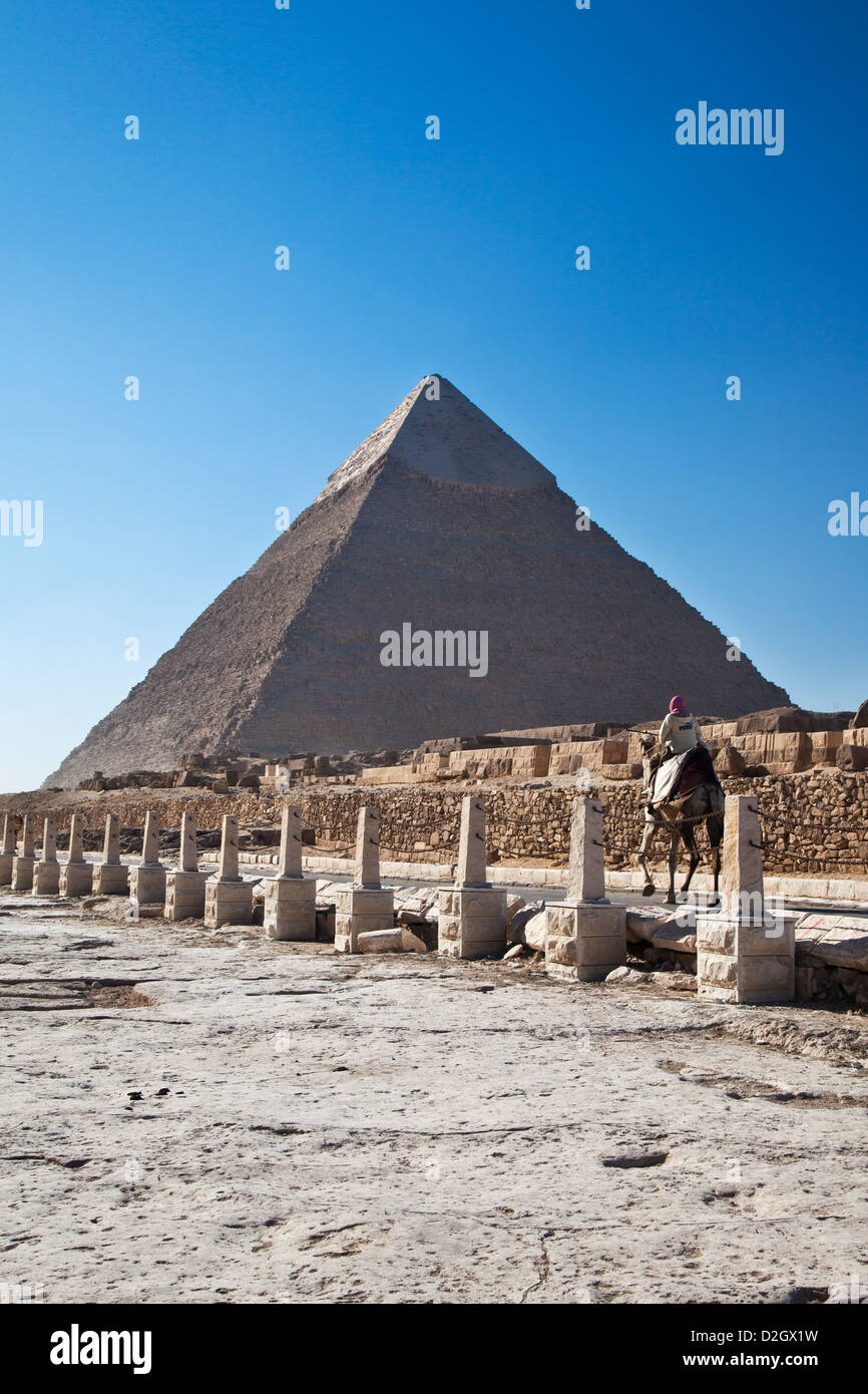 Pyramide de Khéphren,Khafré,ou,Chefren est le deuxième plus grand ...