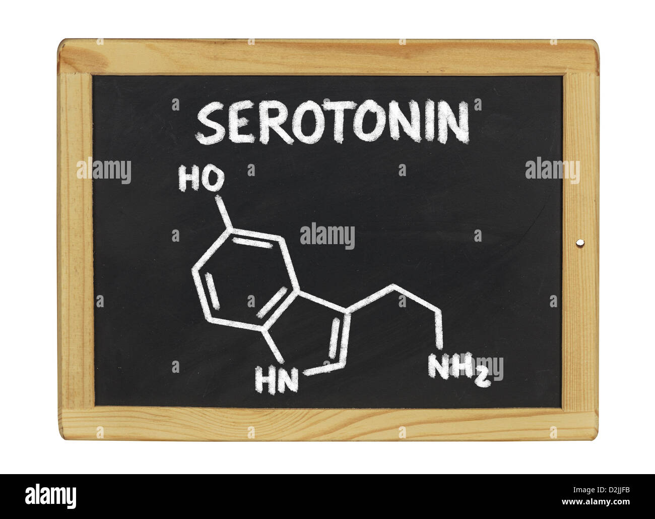 Serotonin structure Banque de photographies et d’images à haute ...