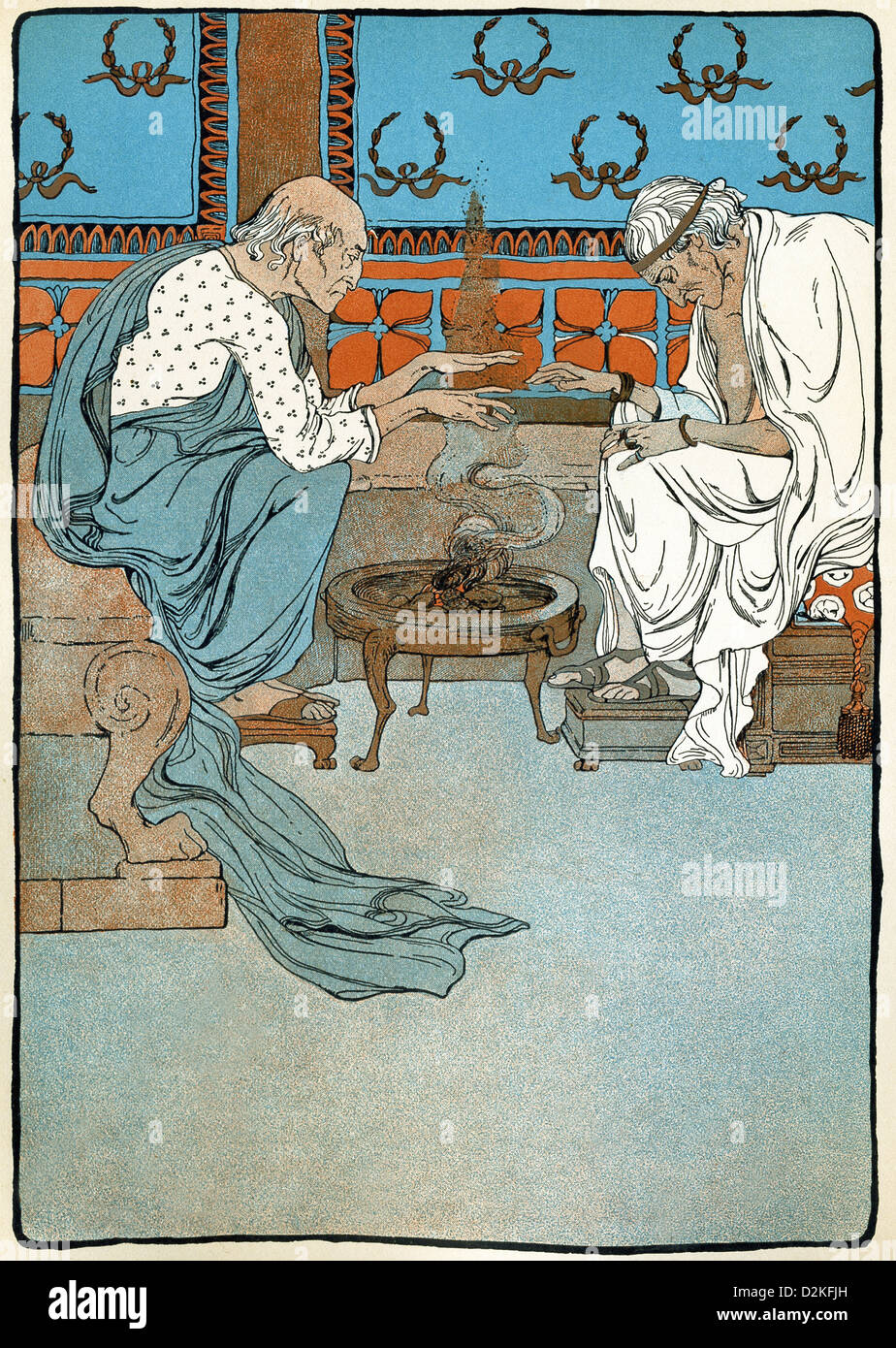 Médée et père Banque de photographies et d’images à haute résolution ...