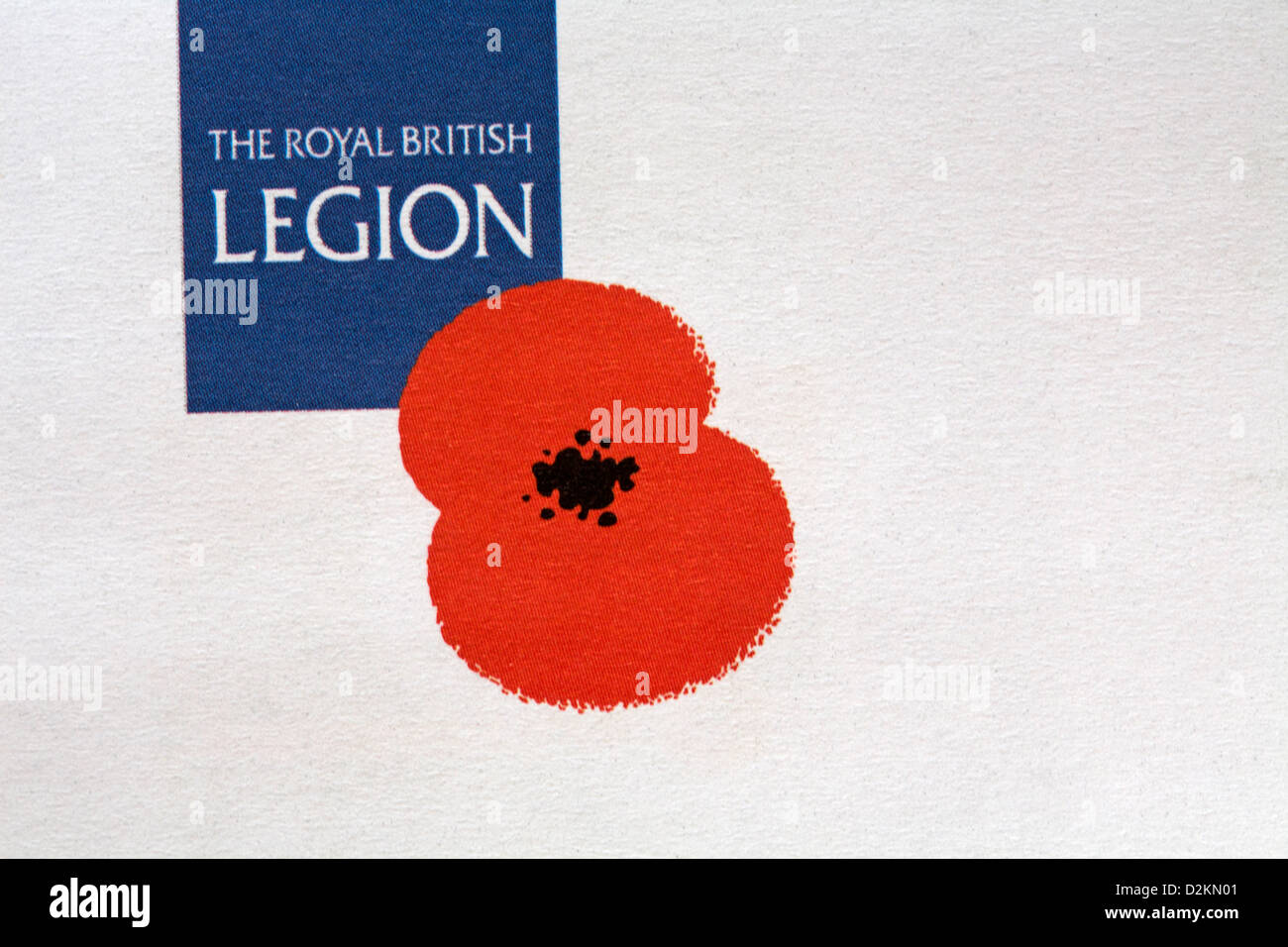 Royal british legion logo Banque de photographies et d’images à haute ...