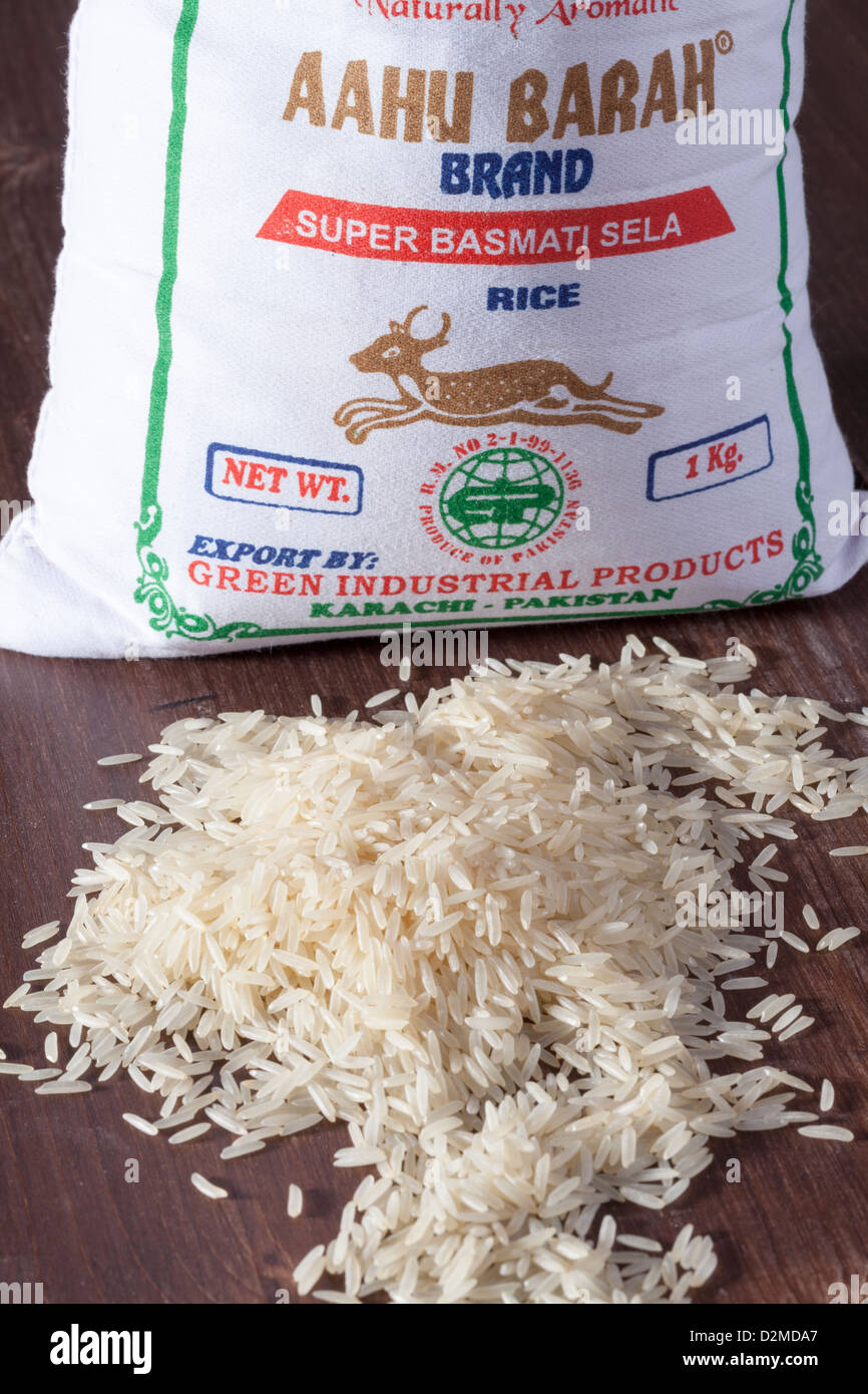 Sac de riz basmati Banque de photographies et d’images à haute ...