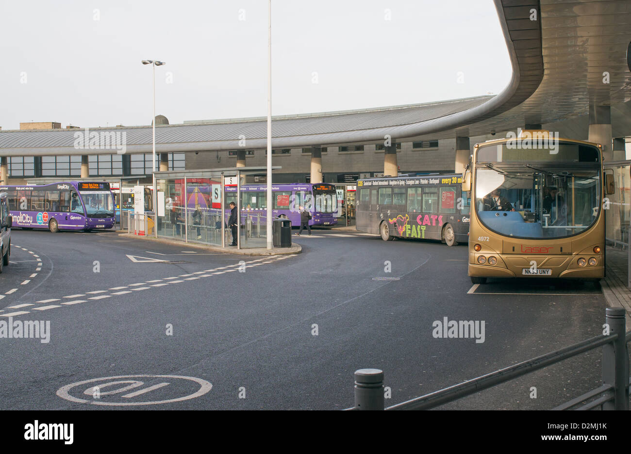 Sunderland bus station Banque de photographies et d’images à haute ...