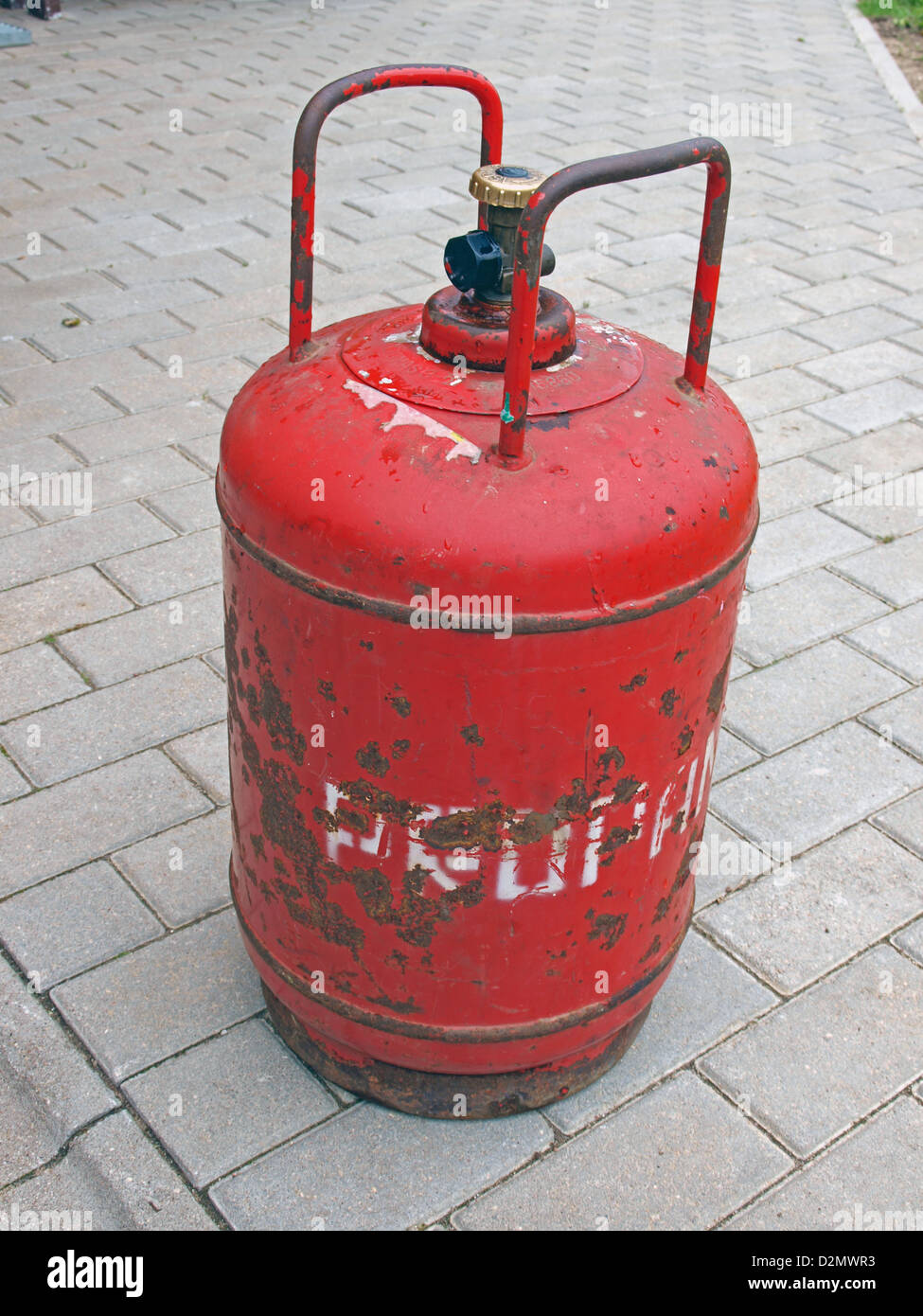 Propane gas cylinder Banque de photographies et d’images à haute ...