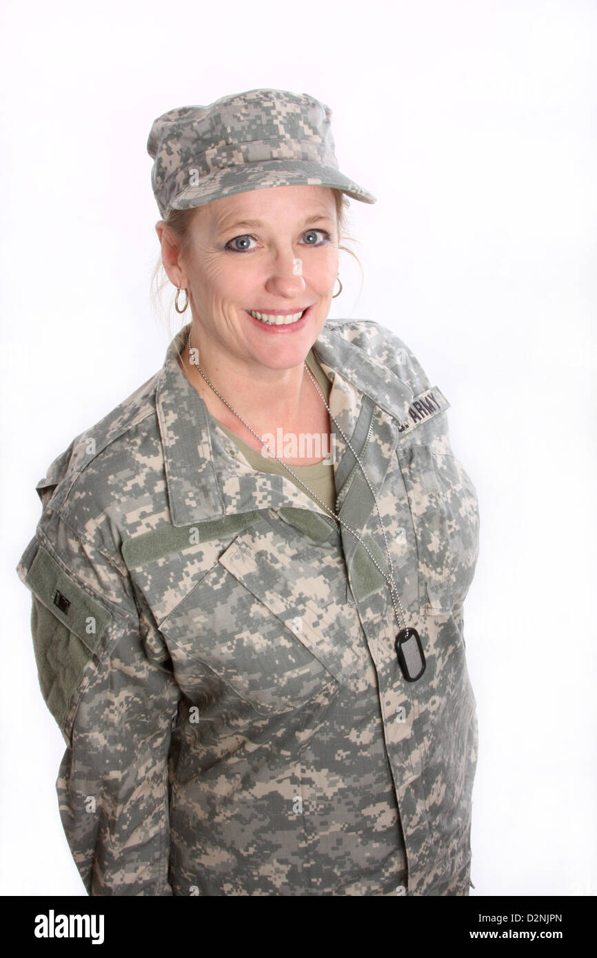 Woman military Banque de photographies et d’images à haute résolution ...